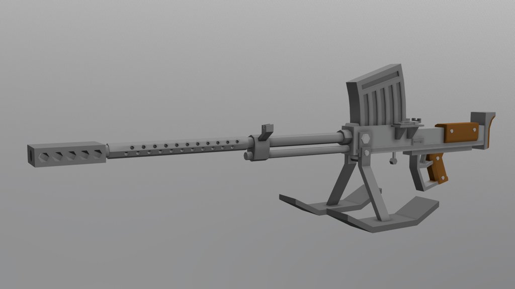 Low poly guns references - A 3D model collection by Alejandro ...