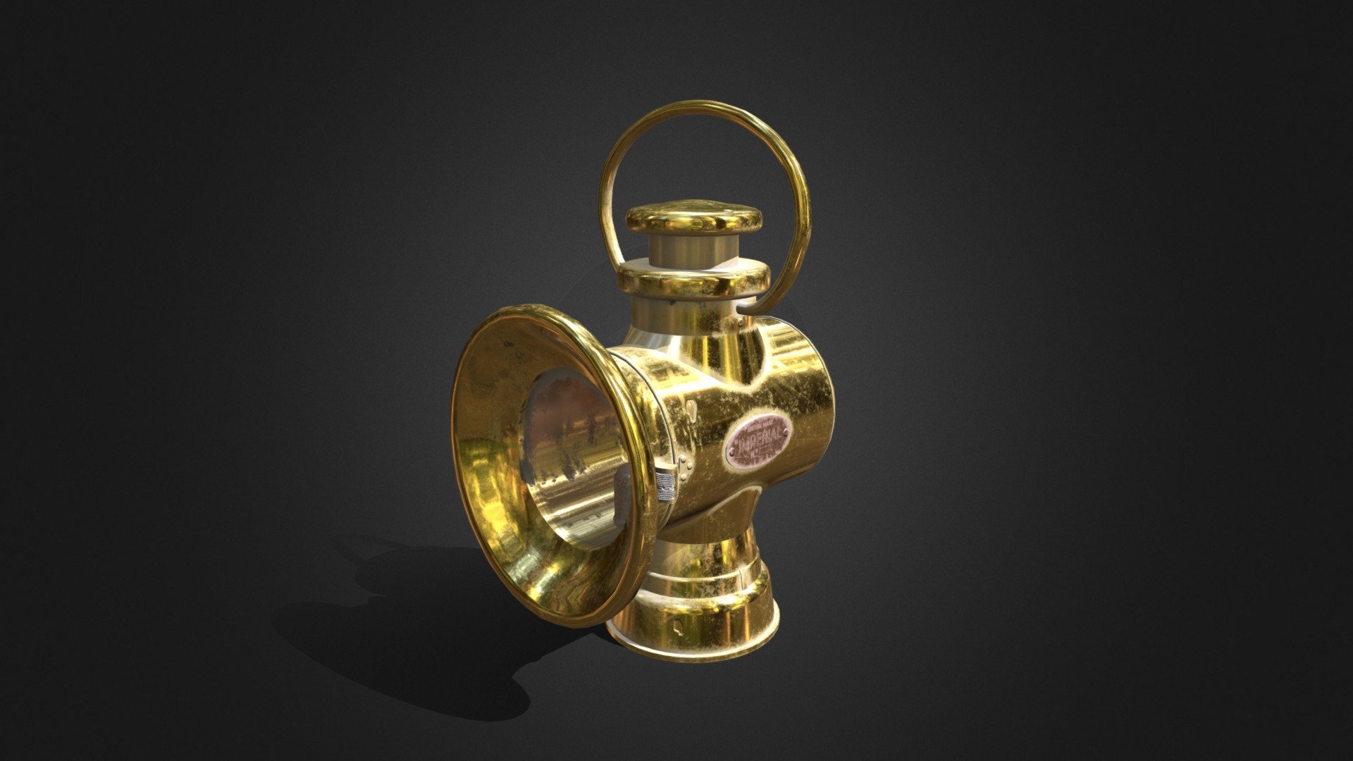 Victorian Era Lamp - 3D model by WilliamCapewell [2a4ca07] - Sketchfab