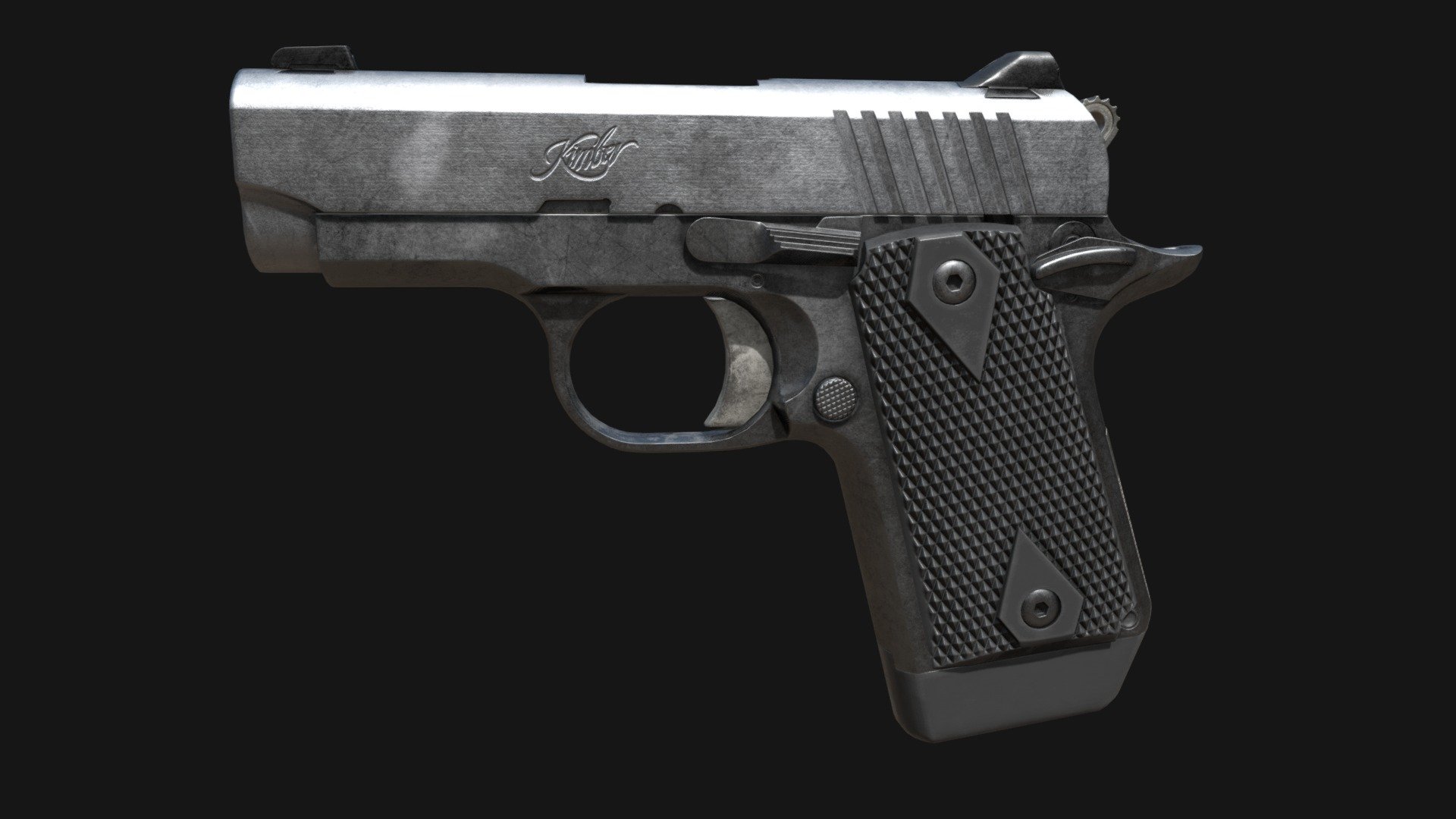 Kimber Micro 9 - Download Free 3D model by Nikita Smolyakov (@Nikita ...