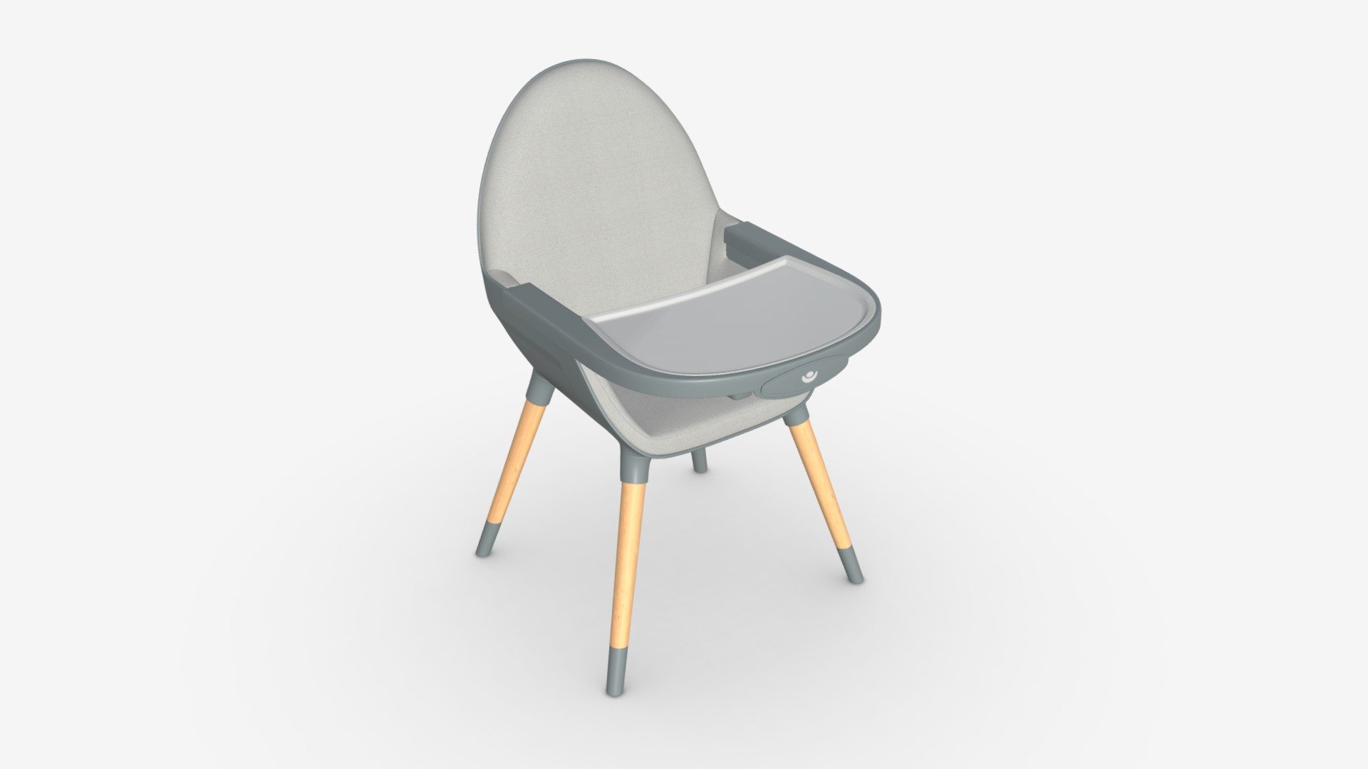 Babylo baby chair with table - Buy Royalty Free 3D model by HQ3DMOD ...