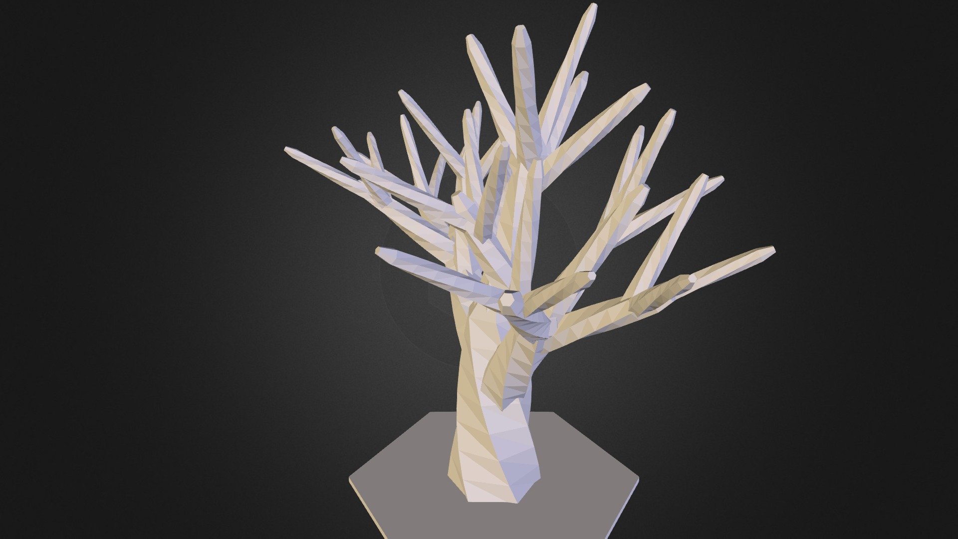 Customizable Tree - 3D model by oraltosun [2a4f5a2] - Sketchfab