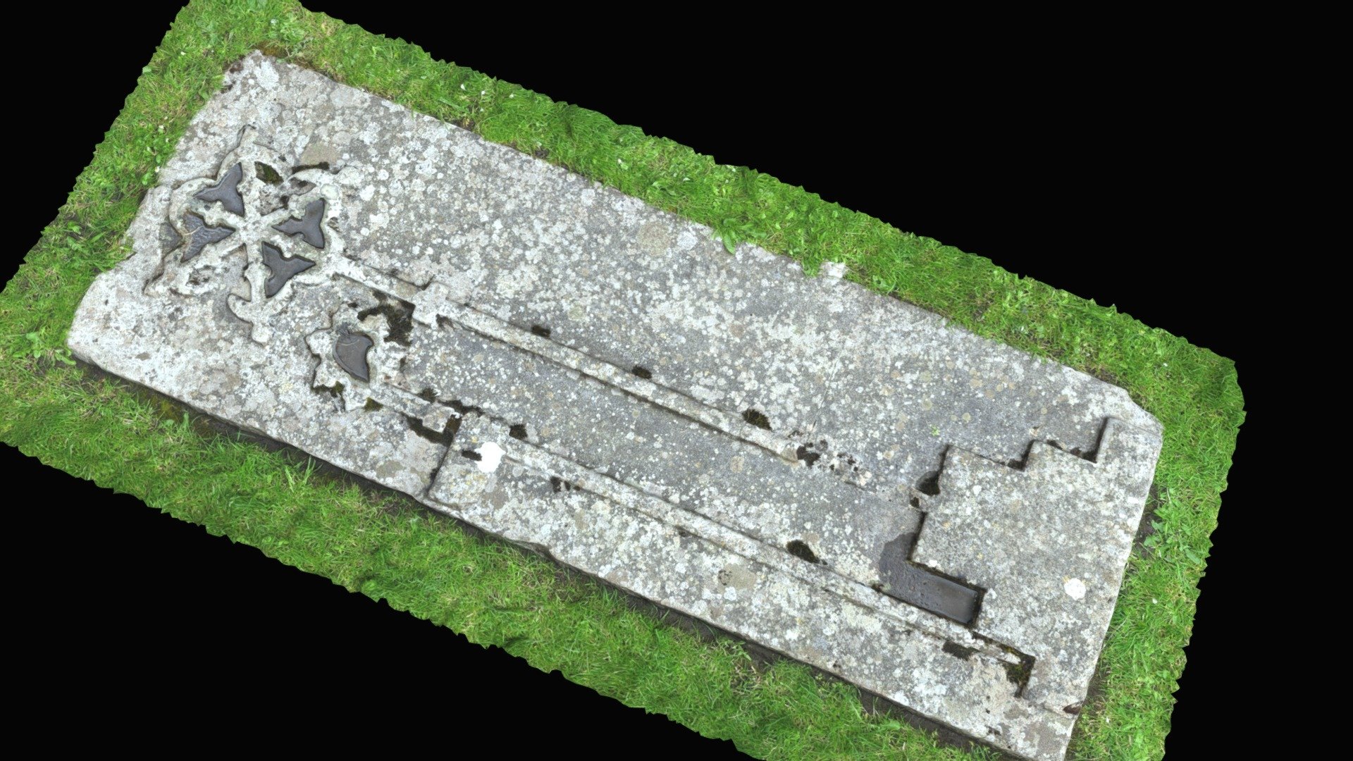 Eggleston Abbey, calvary graveslab - 3D model by Gnomonsland [2a50be3 ...