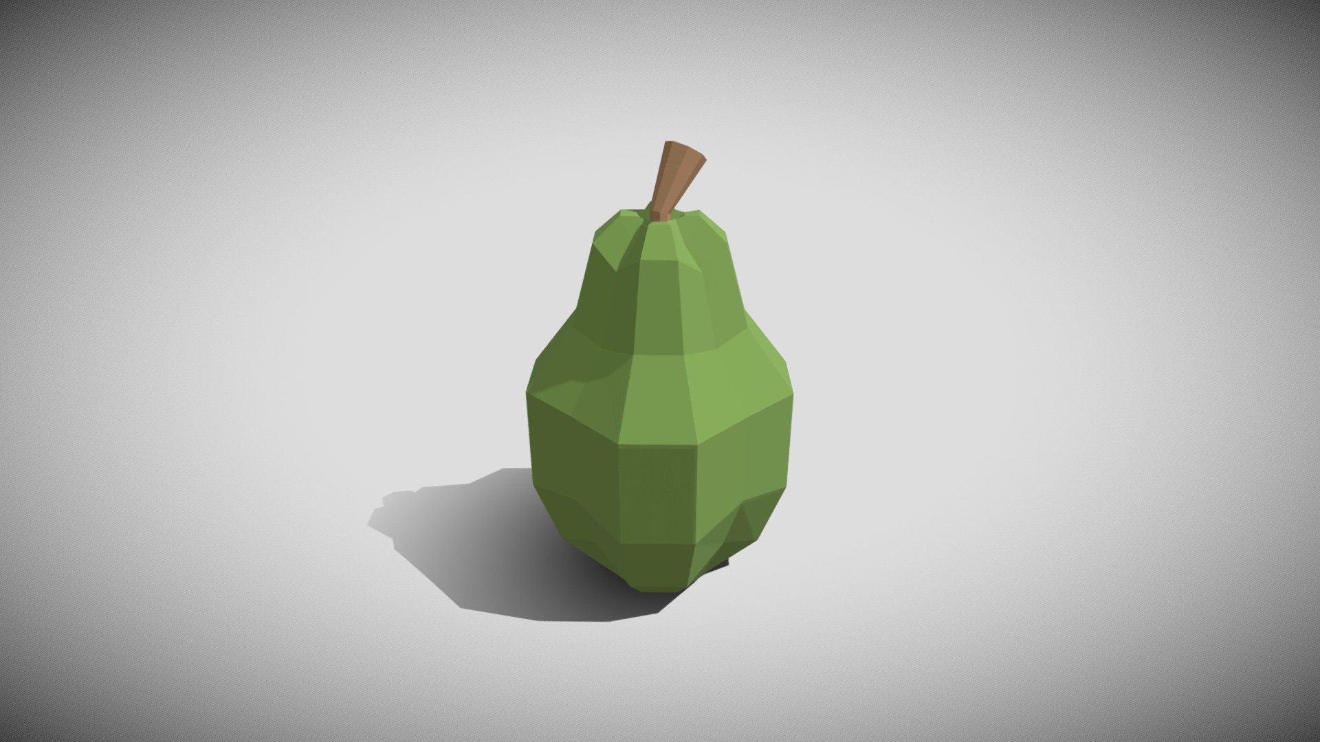 Low Poly Guava - Buy Royalty Free 3D model by AssetSource [2a510c2 ...
