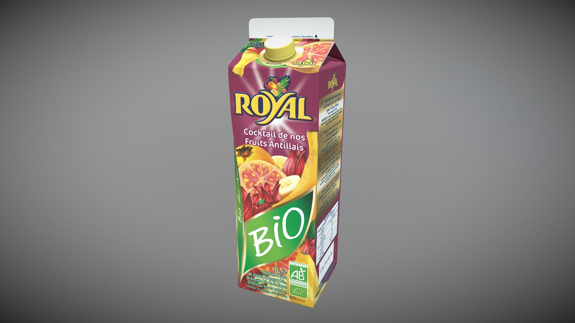 FRUITS ROUGES BIO 1L - 3D model by François Signoret (@signoret ...