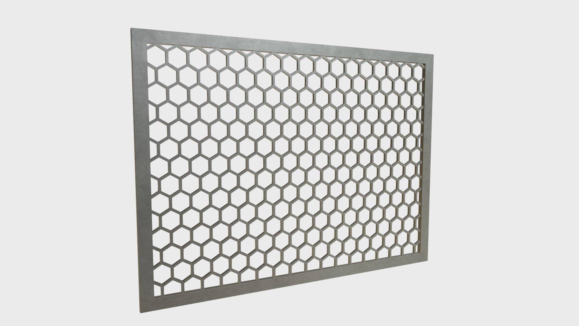 Honeycomb grid panel - Buy Royalty Free 3D model by FrancescoMilanese [2a54599] - Sketchfab Store