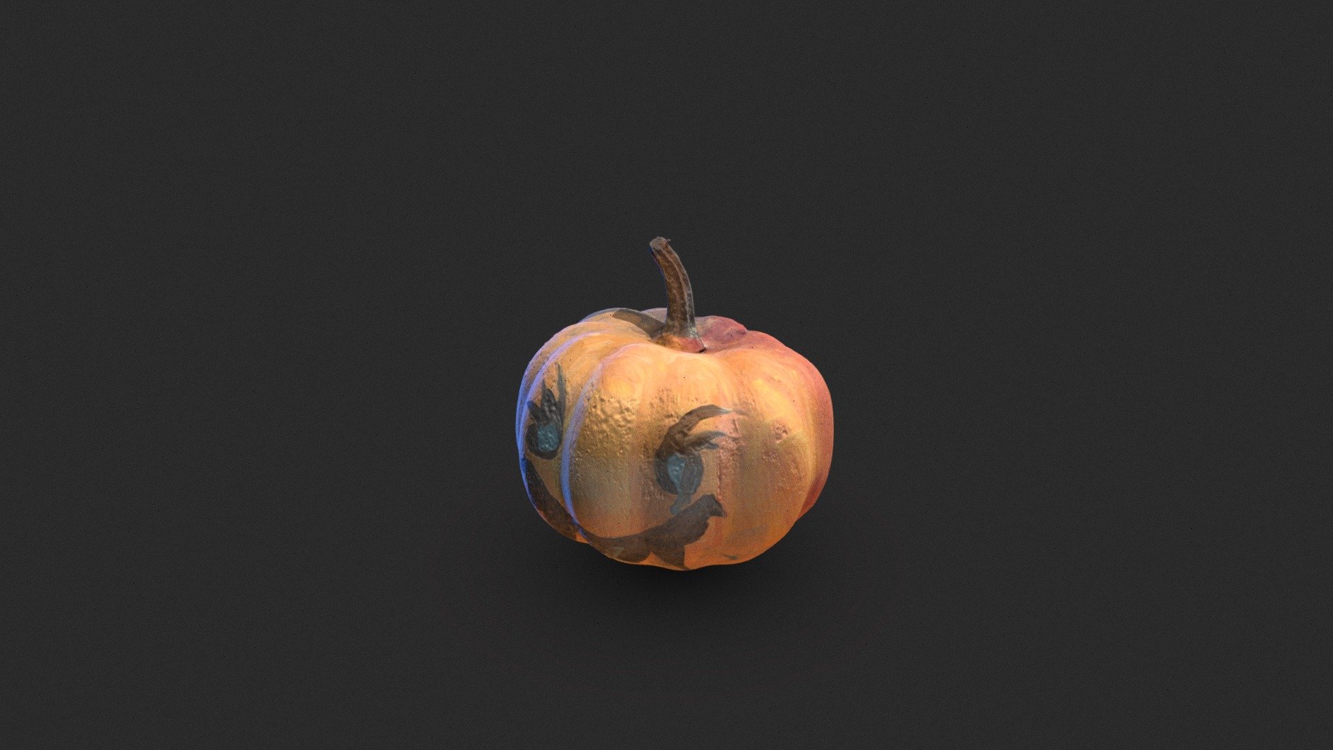 Halloween pumpkin - 3D model by Waelalhaj [2a54cfc] - Sketchfab