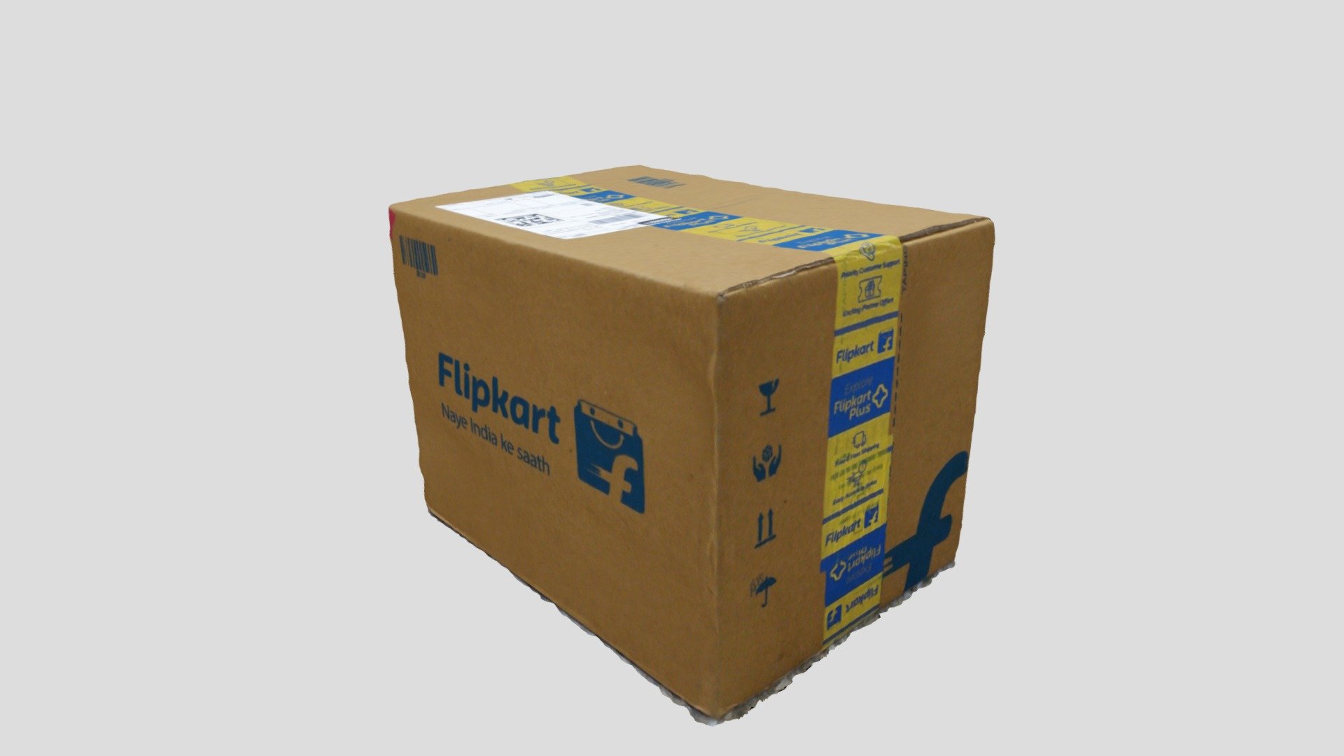 Flipkart Box 3D Model - 3D model by Shyam Barange (@shyam_barange ...