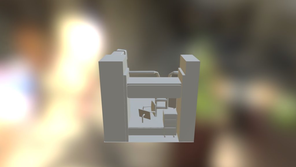 Gray Box Room - 3D model by Jennifer Nguyen (@jednguyen8) [2a55180 ...