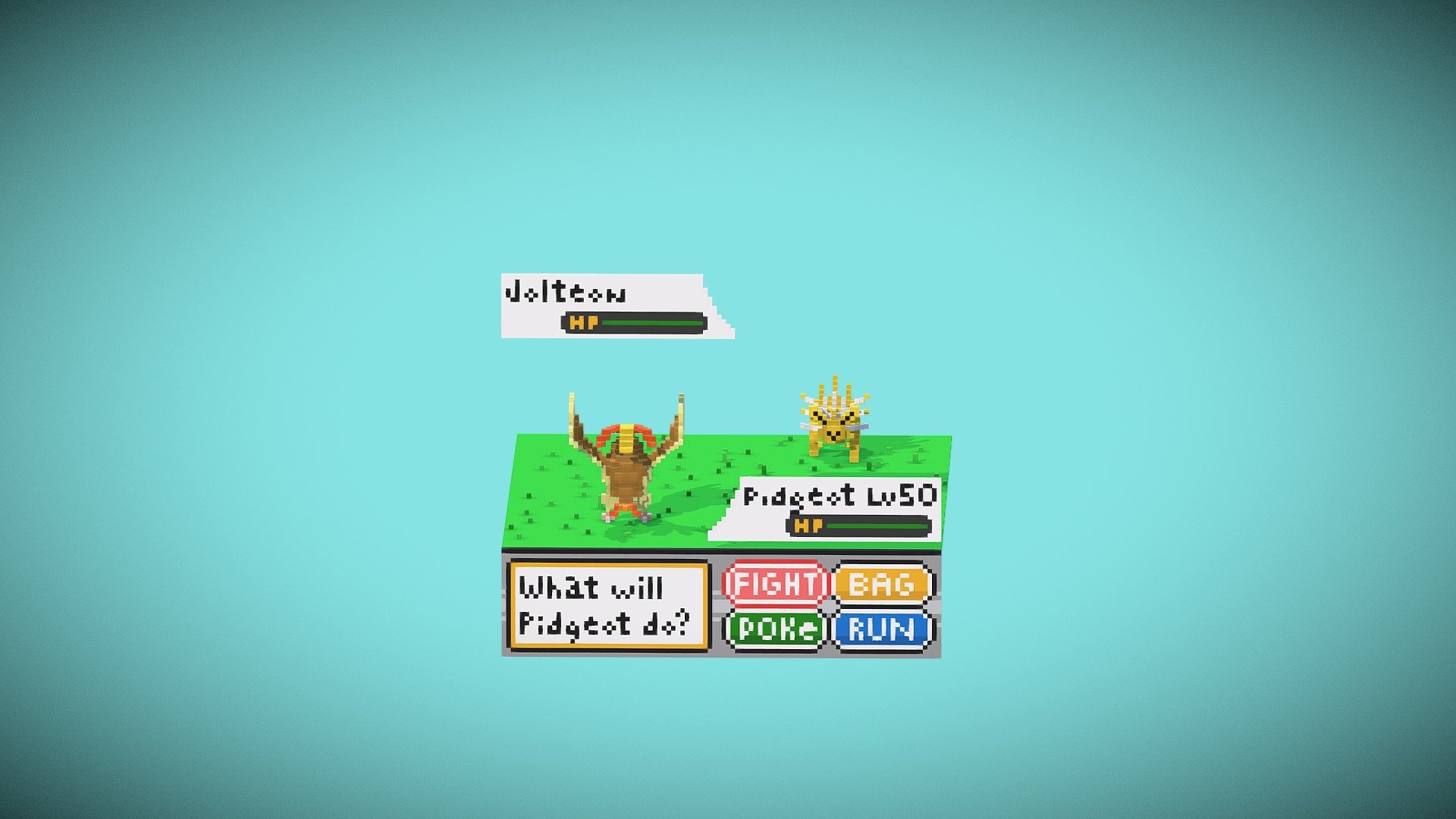 Pokemon Battle - 3D model by Vorundor Do'Urden (@vorundor) [2a56429 ...