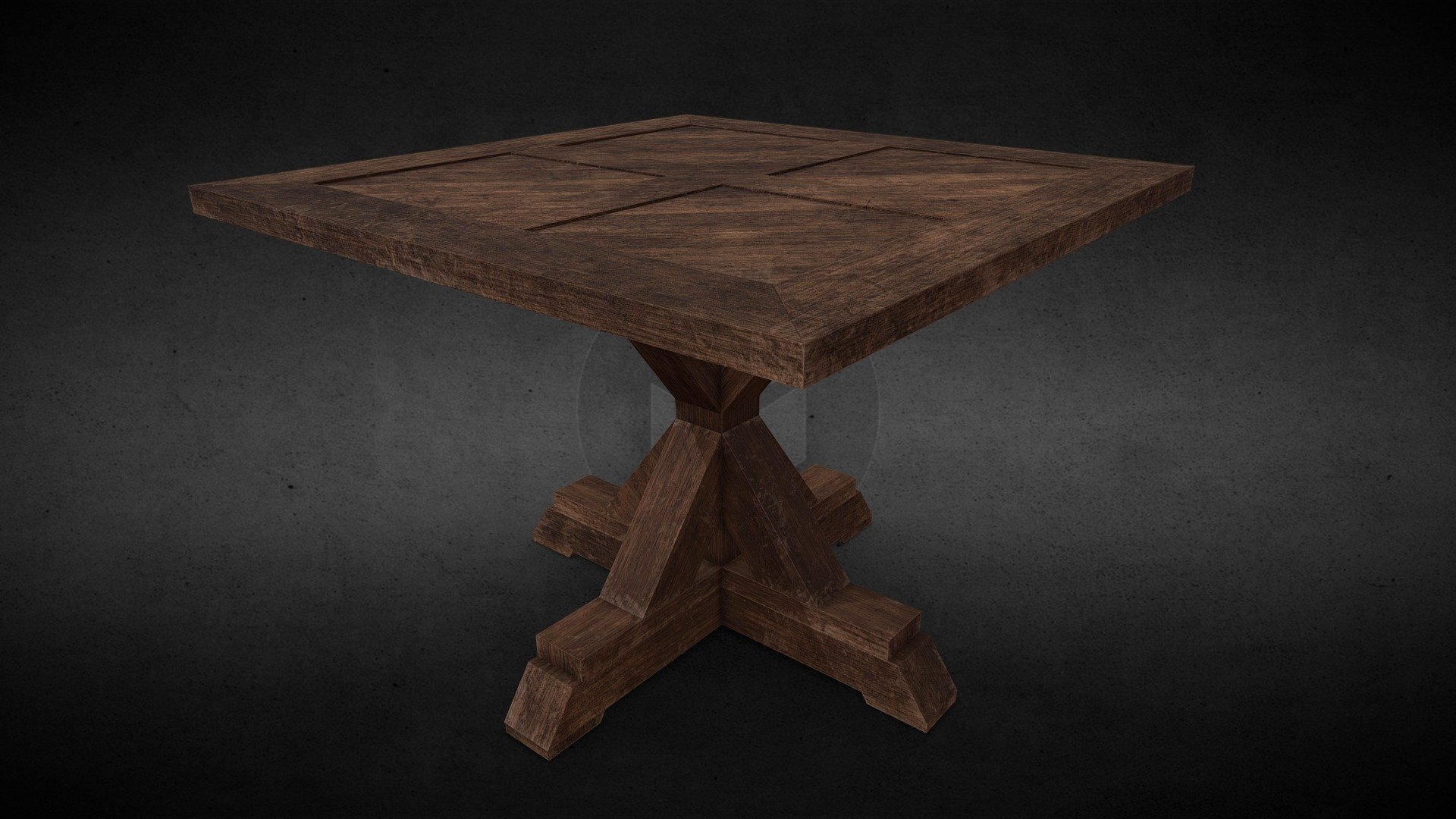 Table 4x4 - Download Free 3D model by Erai (@InfuriatingScholar ...