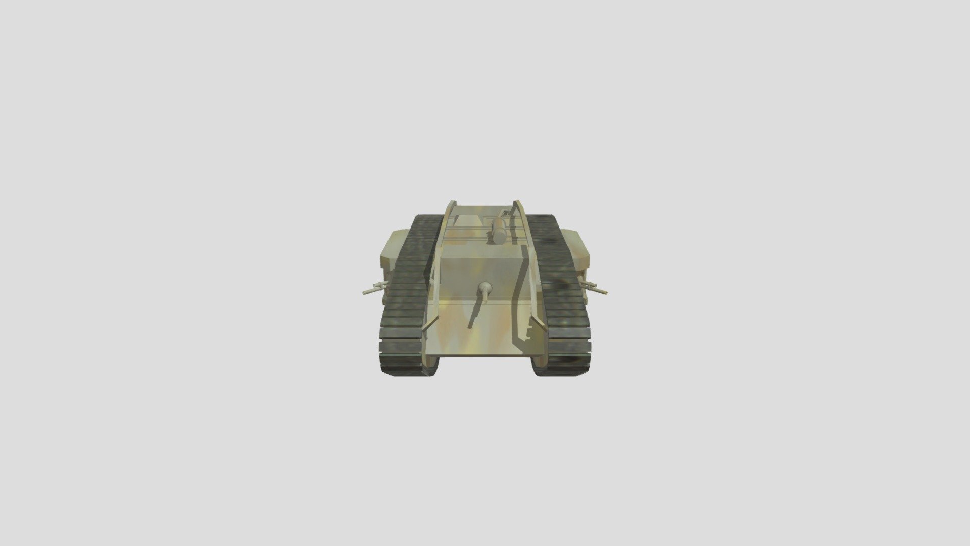 Tank WW1 - Download Free 3D model by mudroljub [2a5801f] - Sketchfab