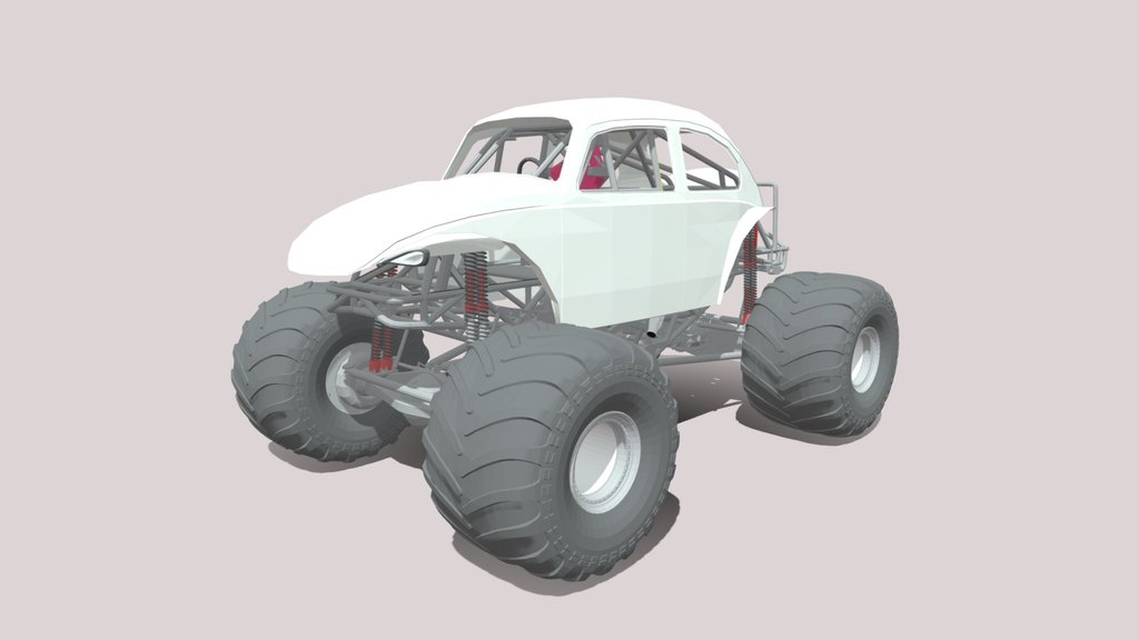 Monster Trucks - A 3D model collection by steelcyclonestudios - Sketchfab