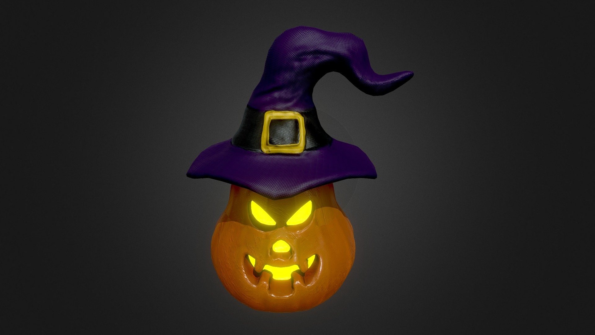 Halloween pumpkin Head (Vol 4) - 3D model by Charles Smith (Blitz ...