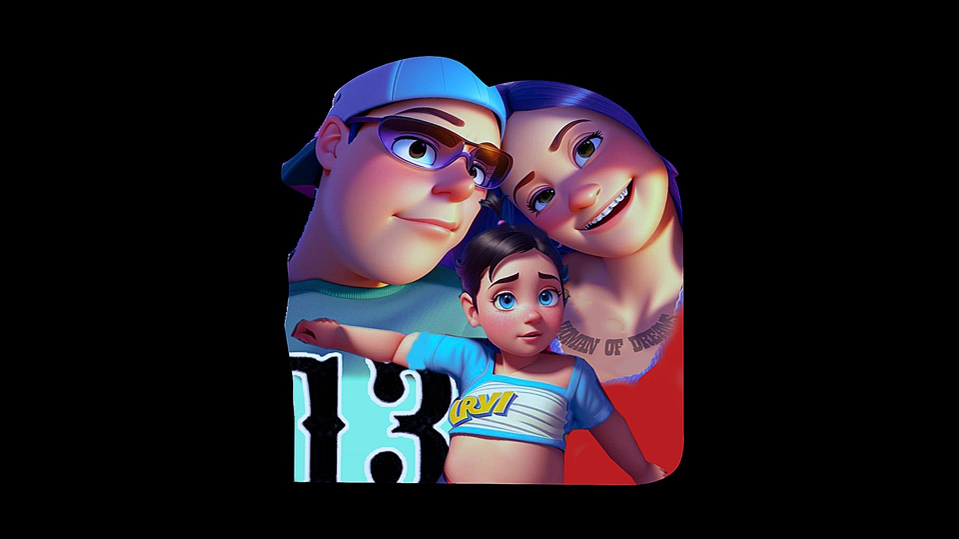 Mayara portrait picture toon shading - Download Free 3D model by ...