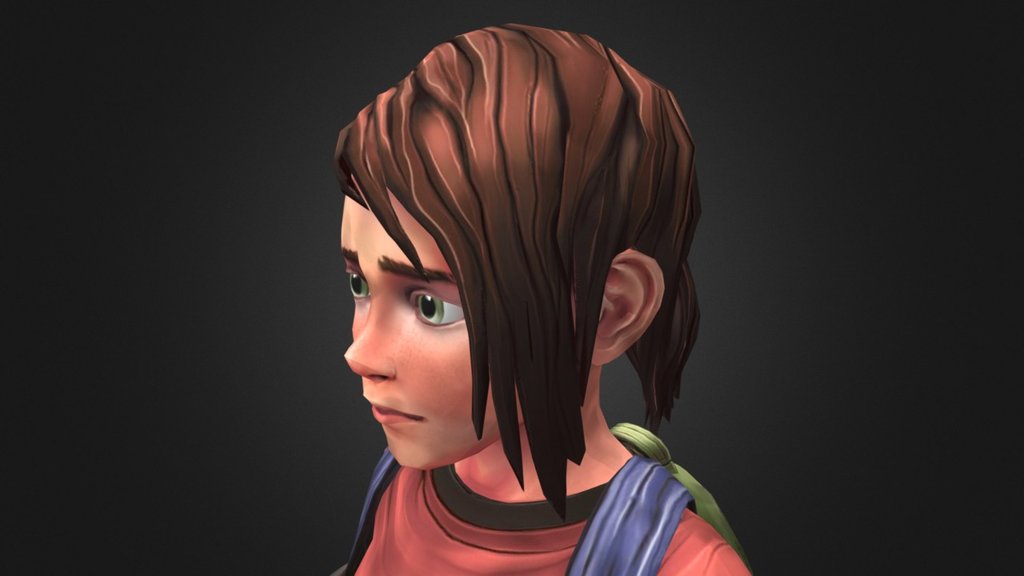 Hand-painted Ellie - 3D model by Anders Hedström (@toastwaffle ...