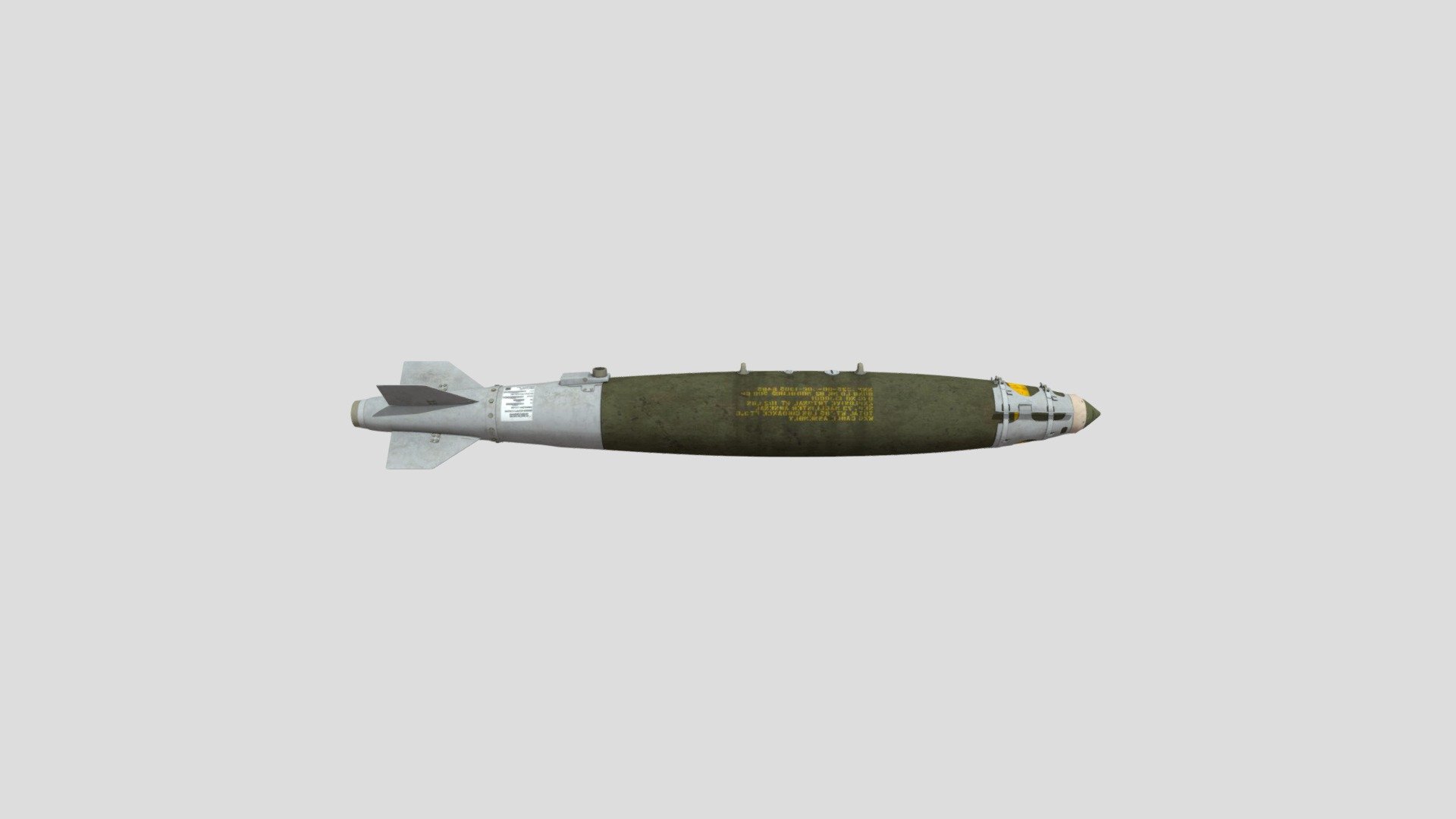 US USAF GBU-38 JDAM guided bomb (War Thunder) - Download Free 3D model ...
