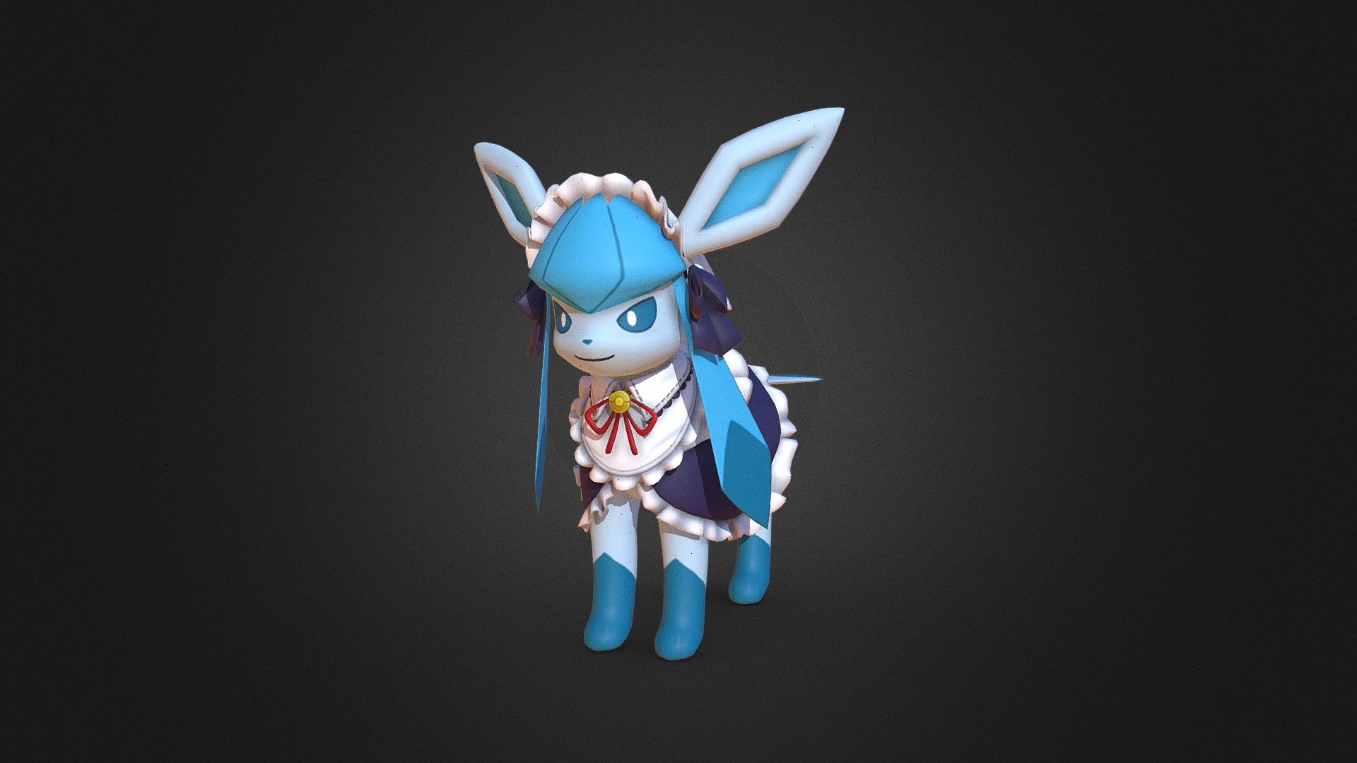 Glaceon Tea Party Style - Download Free 3D model by StinkySkunk12 ...