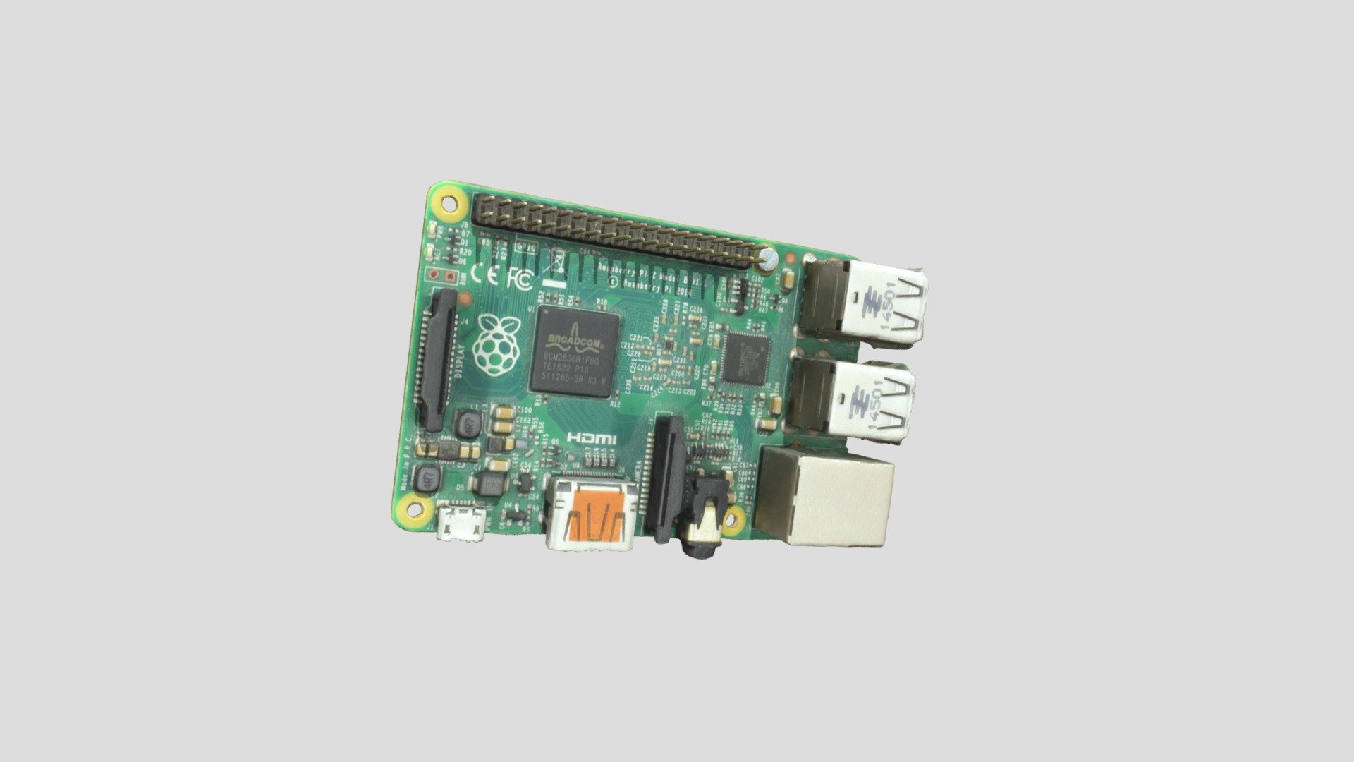 Raspberry Pi 3 Model B by Wael ZAAFOURI - 3D model by Wael Tsar (@wael.tsar) [2a5f034] - Sketchfab