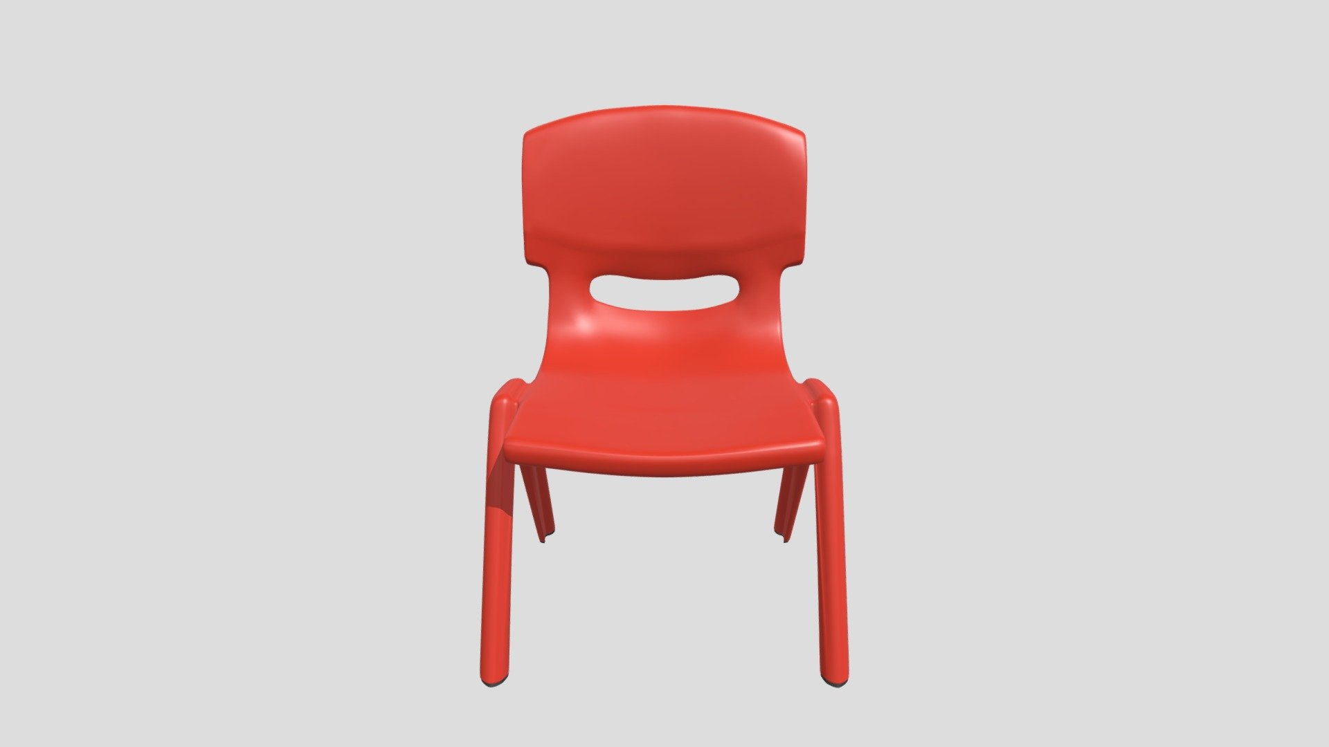 Red Kids Chair - Buy Royalty Free 3D model by mr.jacks3d [2a62d3c ...