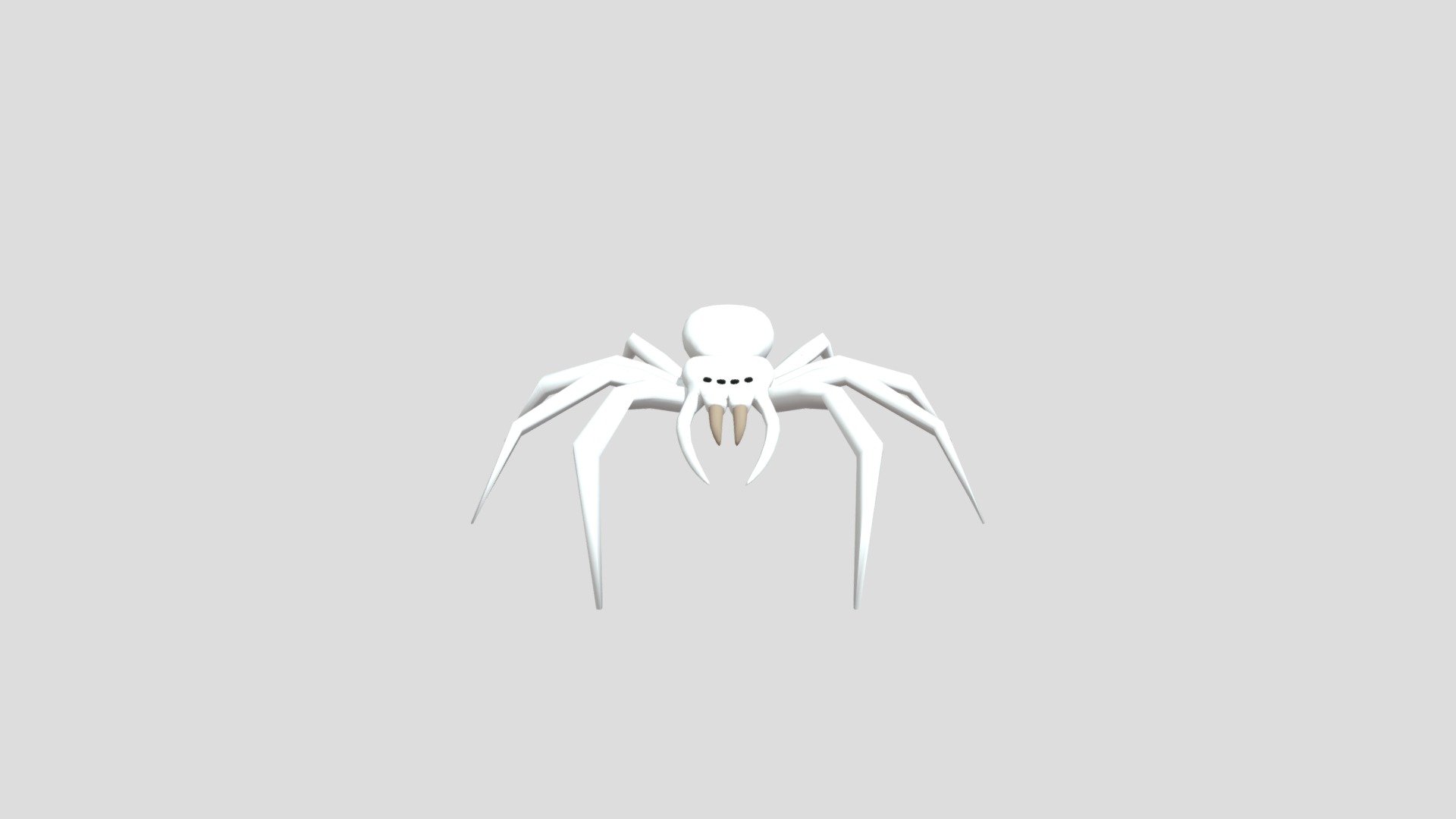 Spider - Download Free 3D model by mauricio_gon262 [2a6759e] - Sketchfab