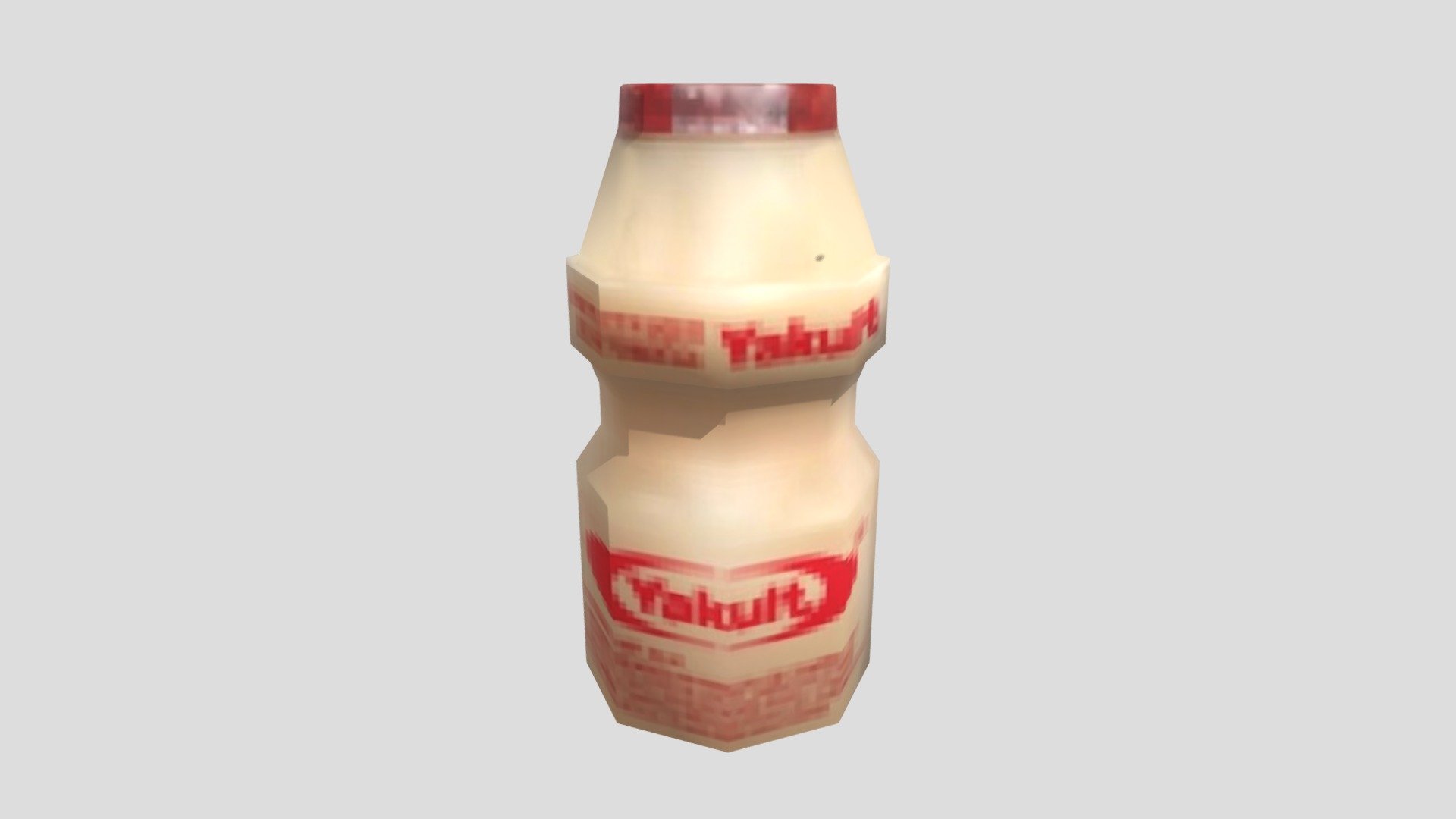 LowPoly Stylized Yakult-Style Bottle Game Ready - Download Free 3D ...