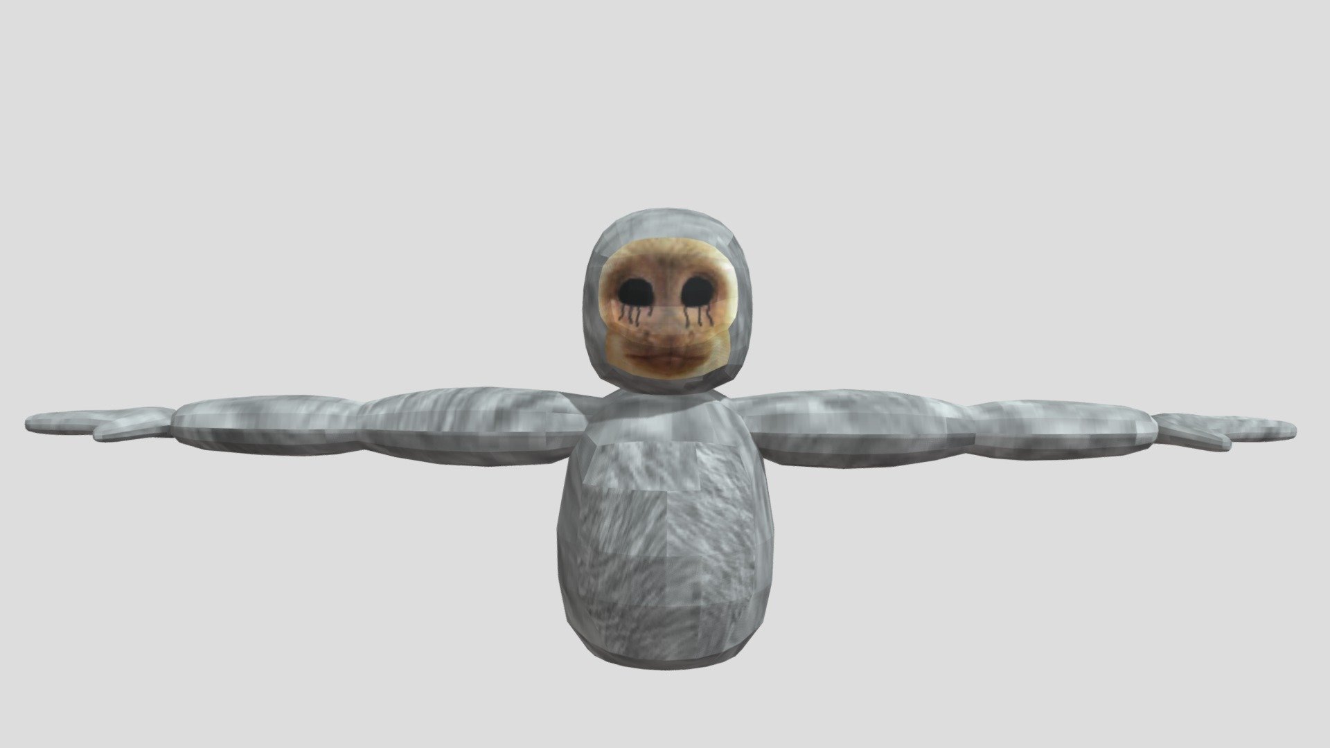Possessed Capuchin - 3D model by CapuchinMonster (@SpaceIsFelipe ...