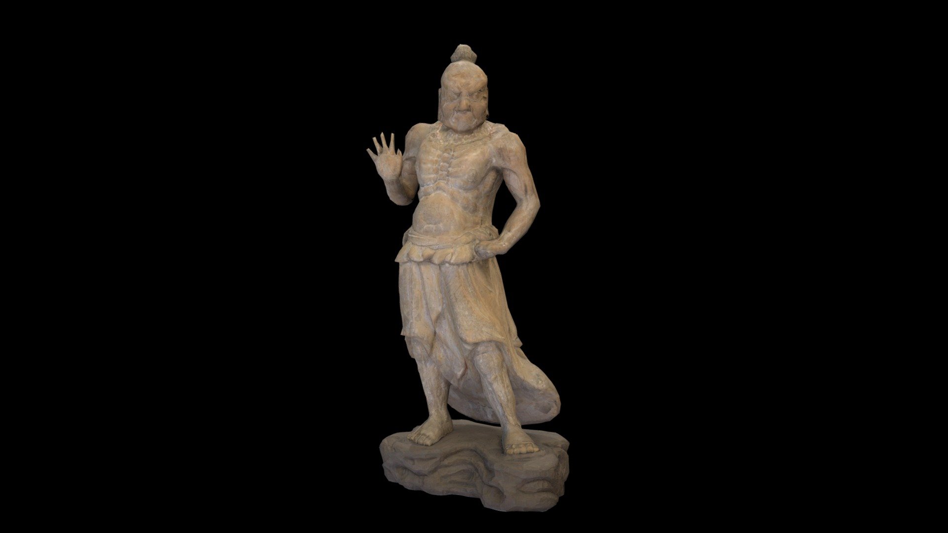 Vajra Warrior (one of a pair) - 3D model by The New Way Museum ...