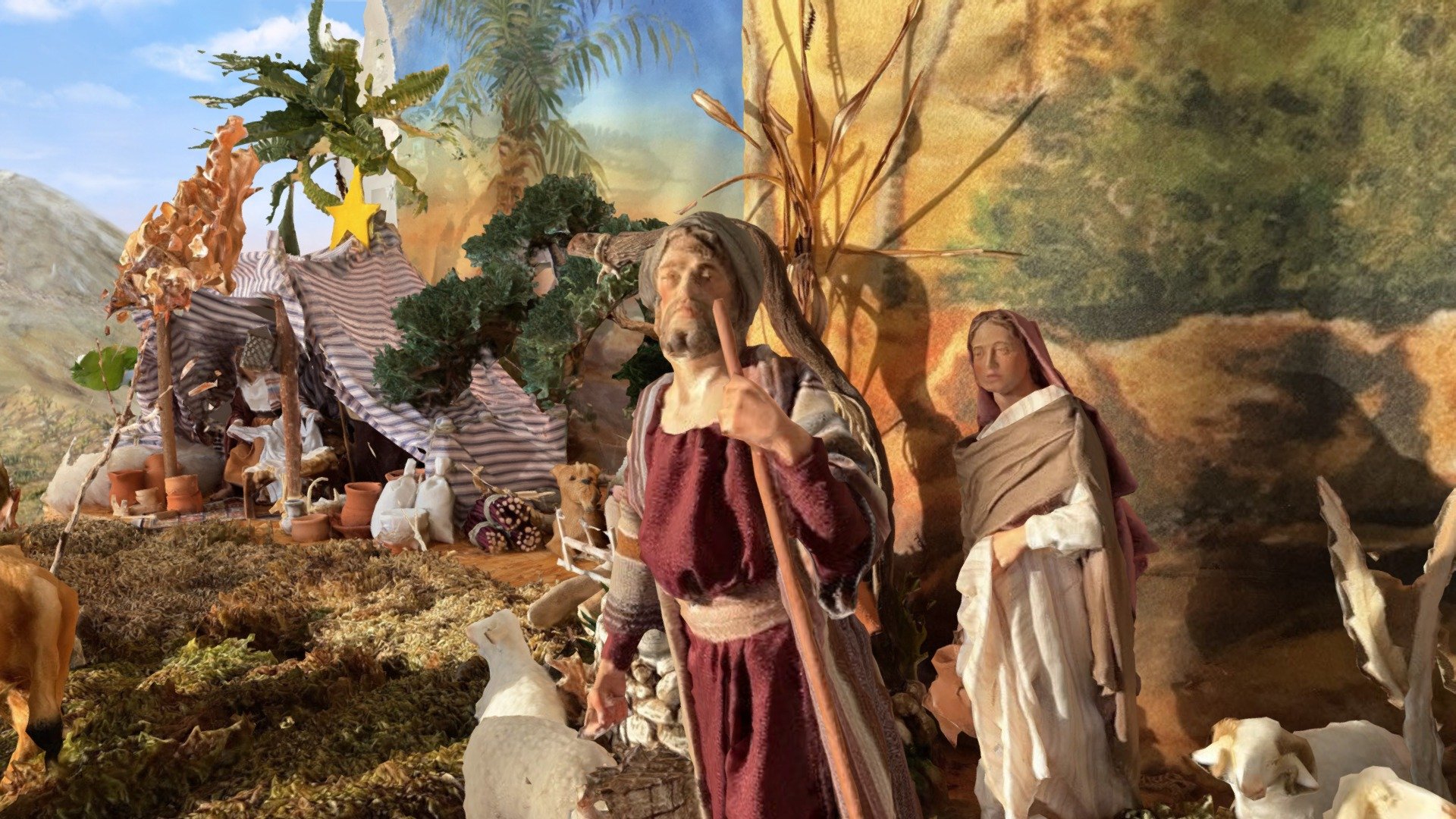 oriental nativity scene christmas 2022 - Download Free 3D model by ...