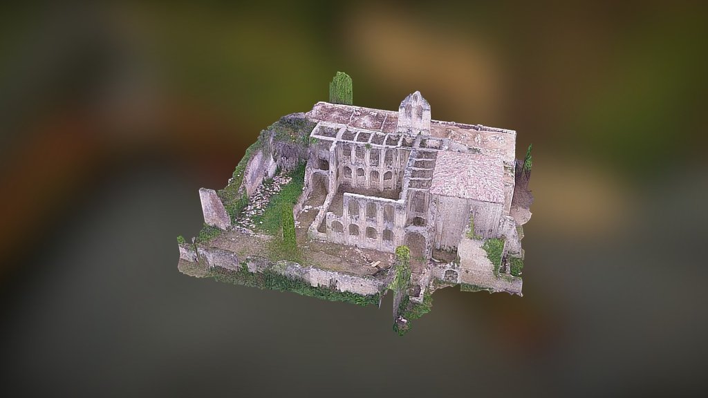 MONASTERIO DE RIOSECO 1 - 3D model by cavokdrone [2a69098] - Sketchfab