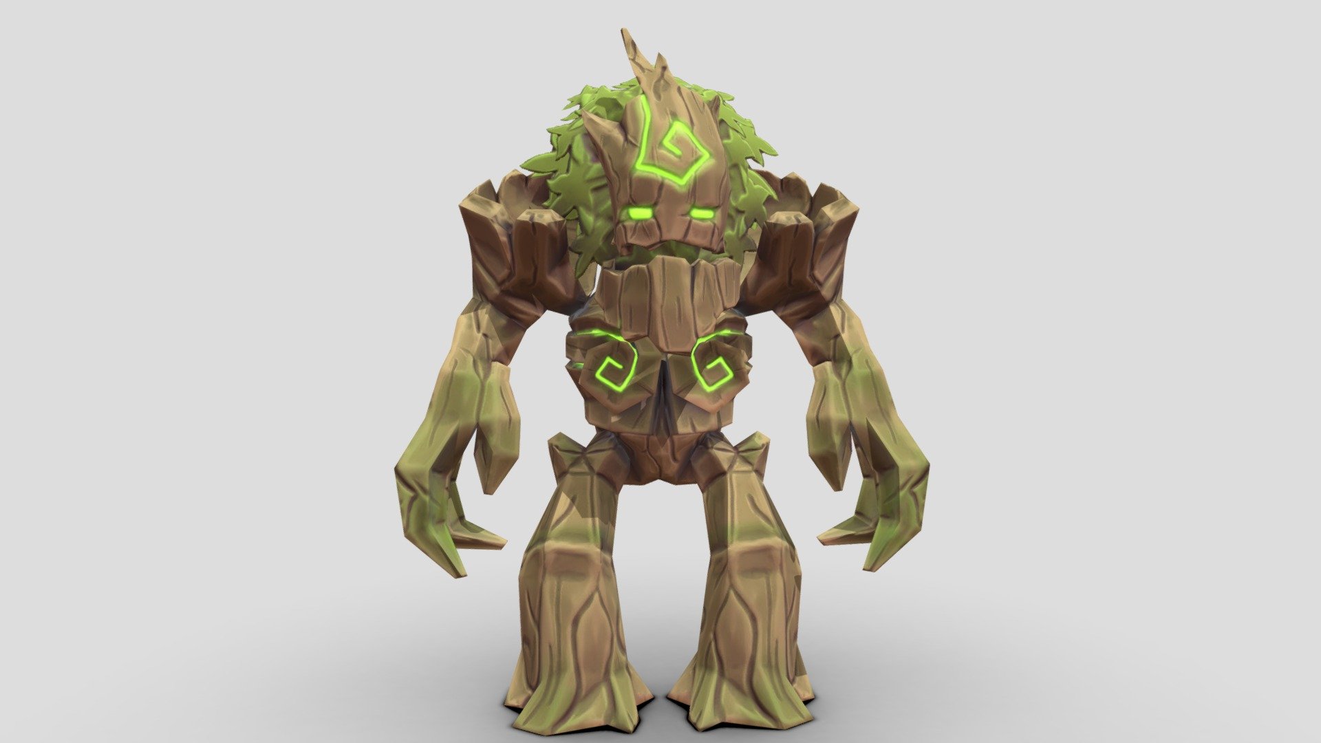 Treant lowpoly - 3D model by Kii (@Kii.art) [2a6c444] - Sketchfab