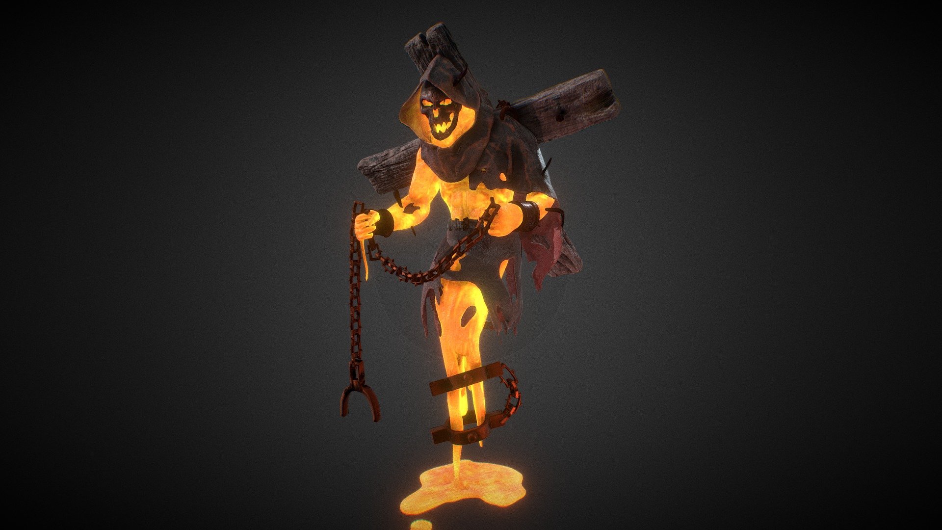 Lava Skeleton - Download Free 3D model by Julianoar99 [2a6ce44] - Sketchfab