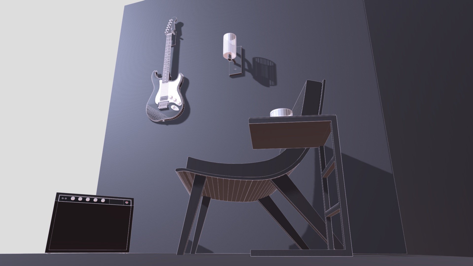Mid Amp Room - 3D model by zaya [2a6cf44] - Sketchfab