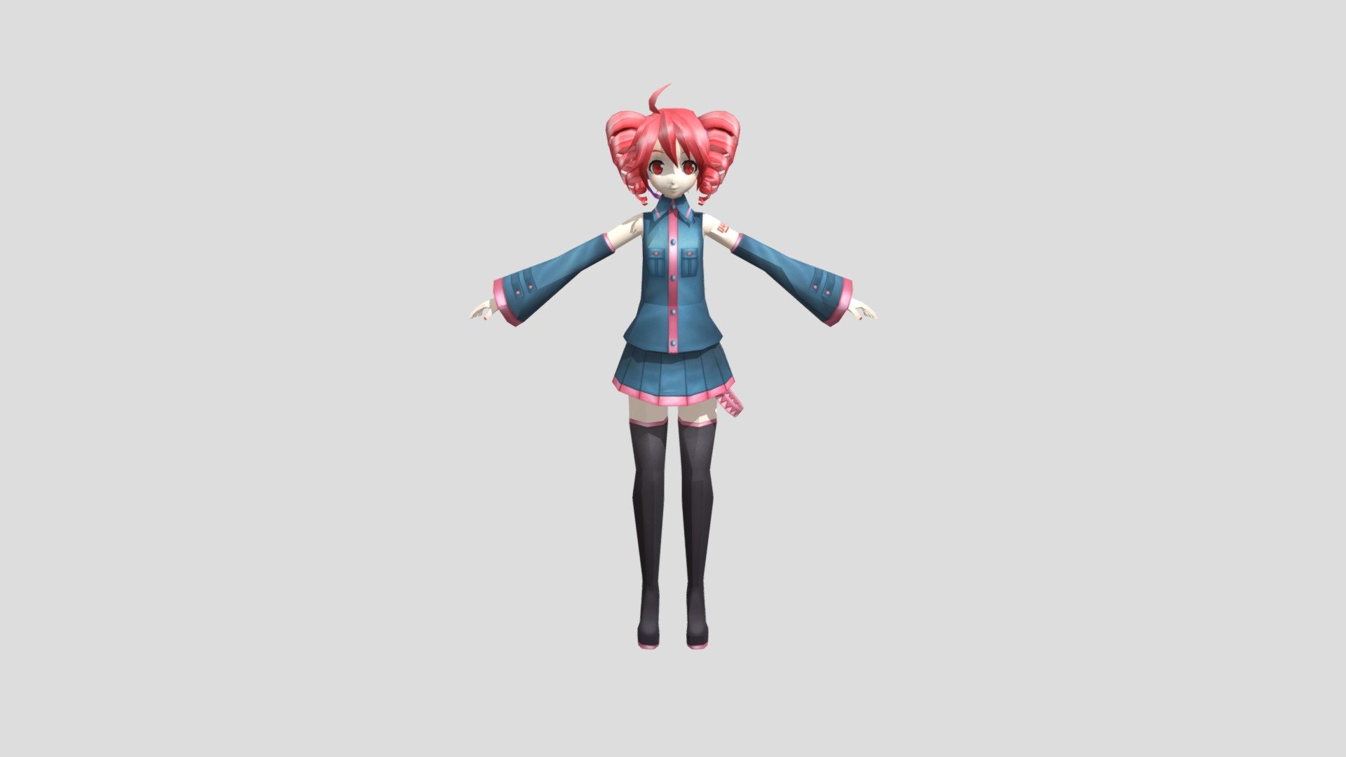 Kasane Teto - Download Free 3D model by Tigerar1 (@allanromanreyes) [2a6ec1e] - Sketchfab