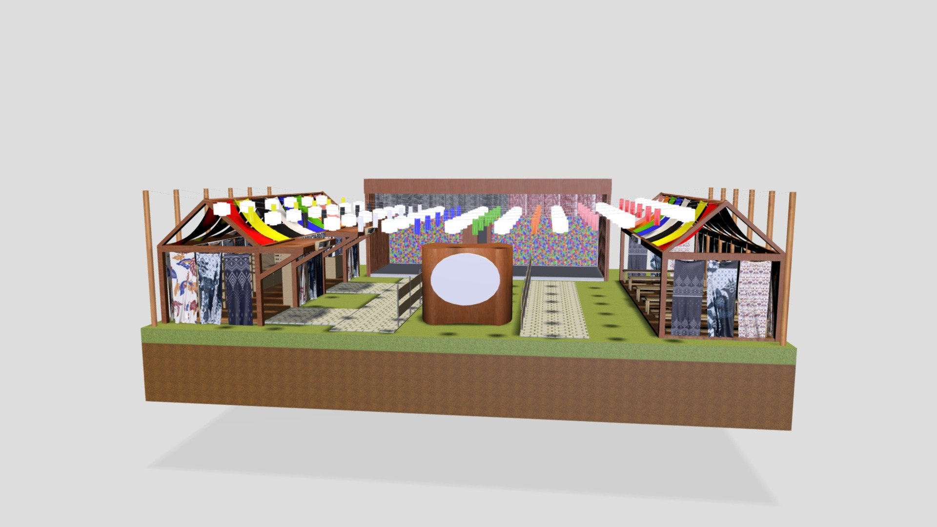 Exhibition - Download Free 3D model by kethanthan [2a6ee59] - Sketchfab