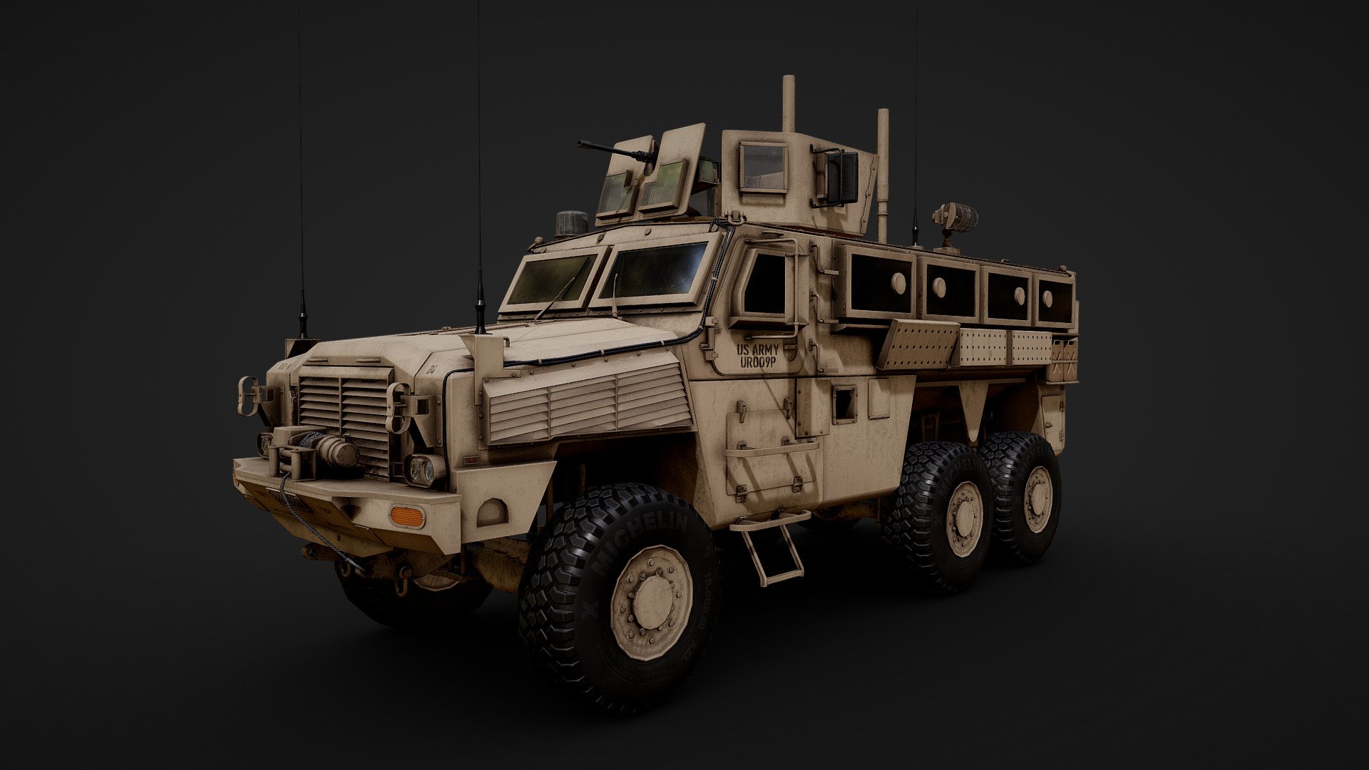 RG-33 MRAP LOW POLY - Buy Royalty Free 3D model by luisbcompany ...