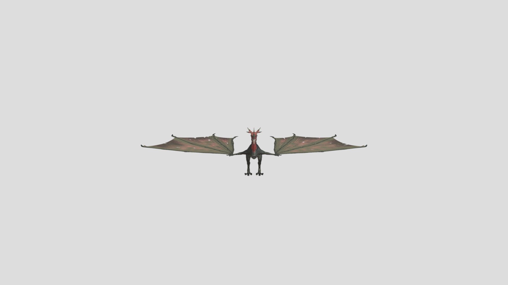 Fork Horn Dragon - Download Free 3D model by Sammy The Citipati ...