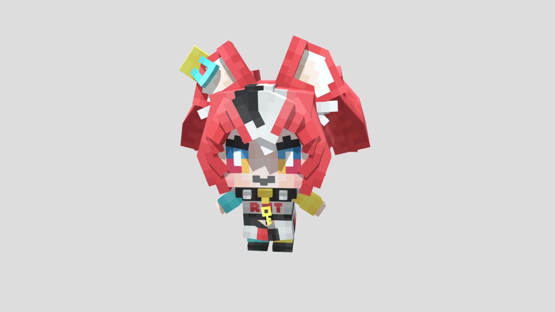 Hakos Baelz (Holomon Addons) - 3D model by nurikungs [2a72e9a] - Sketchfab