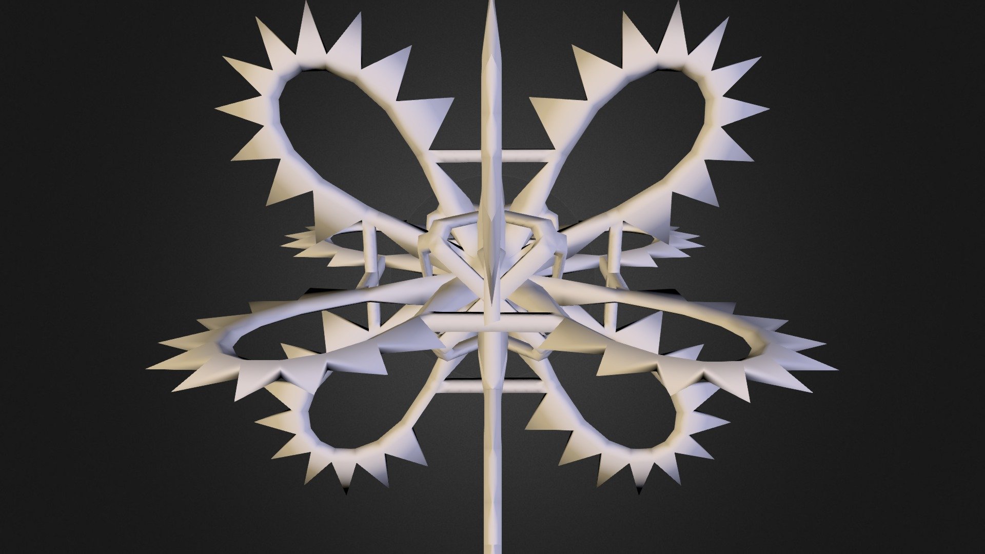 Hyper Cross Star - 3D model by David Harty (@tastypaper) [2a757ee ...