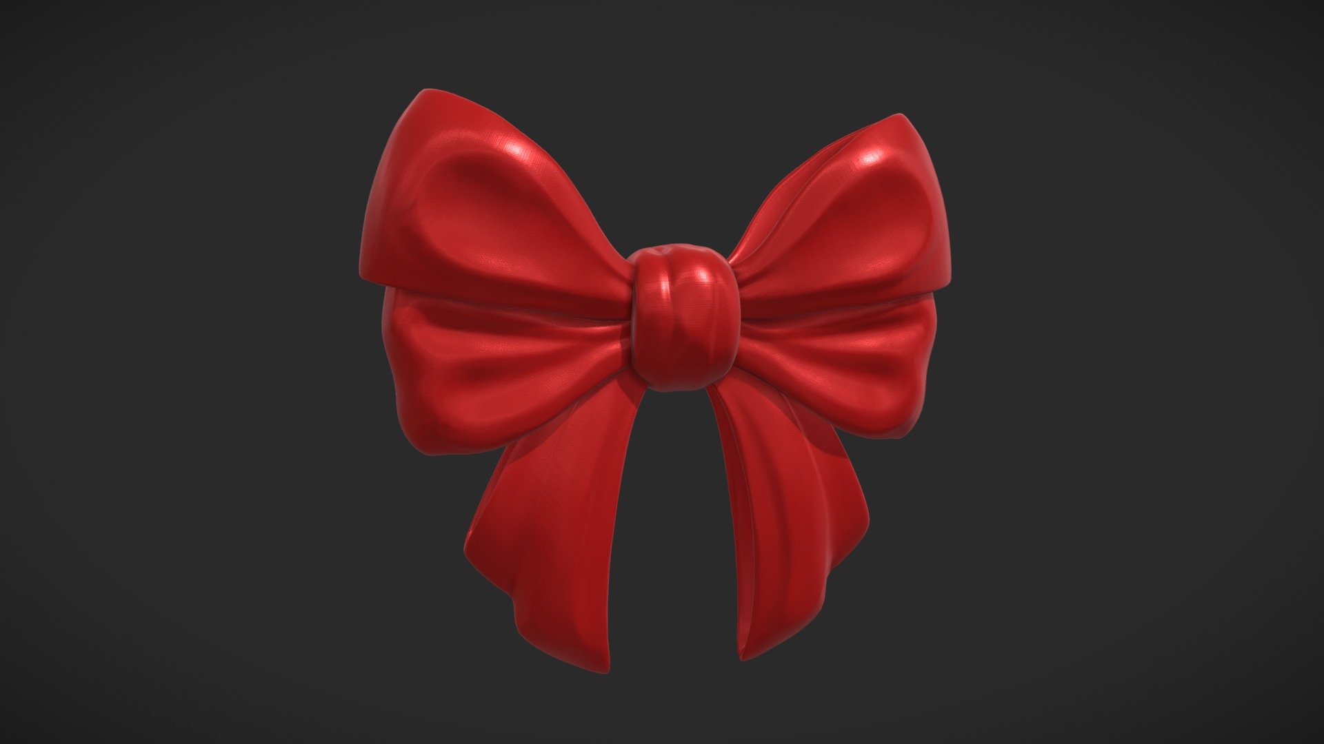 Knotted Red Bow - Buy Royalty Free 3D model by Maksim Ziabkin (@maksim ...