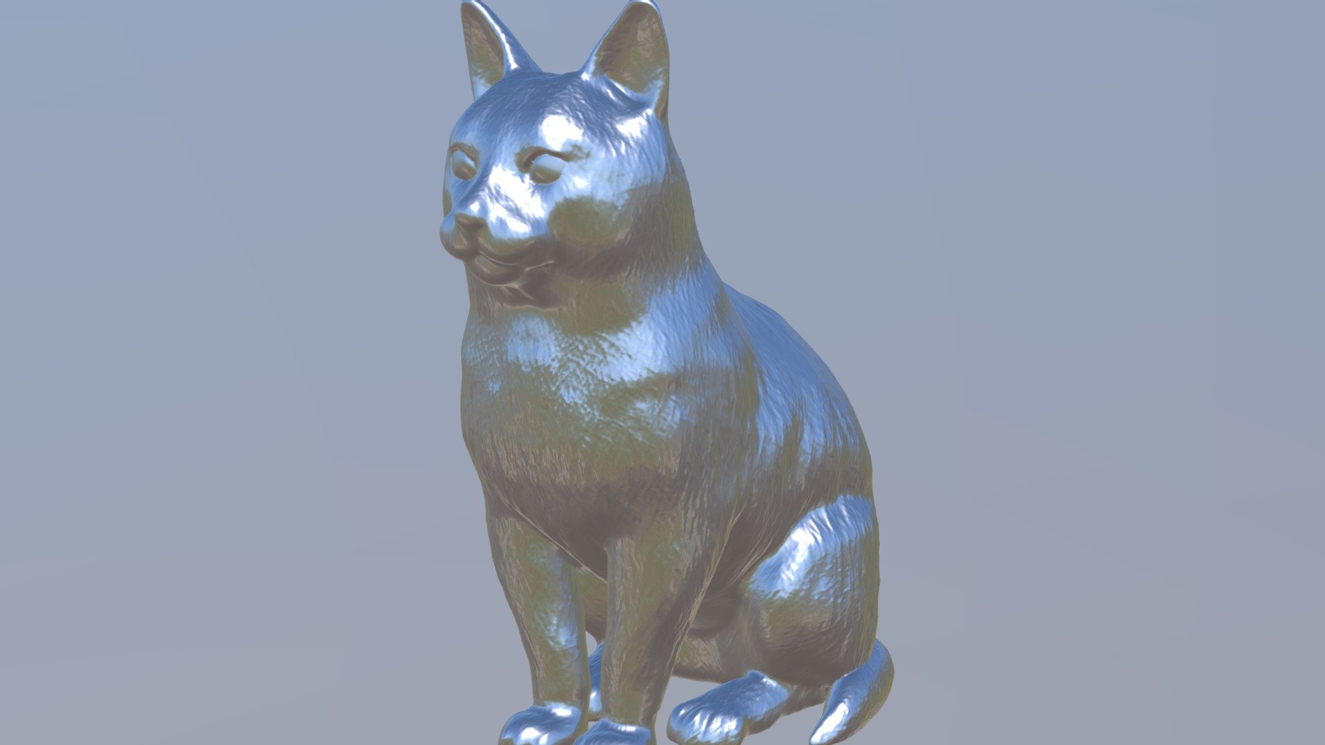 1905006- Echo- Cat - 3D model by Arty Lobster - Pet Sculptures Made ...