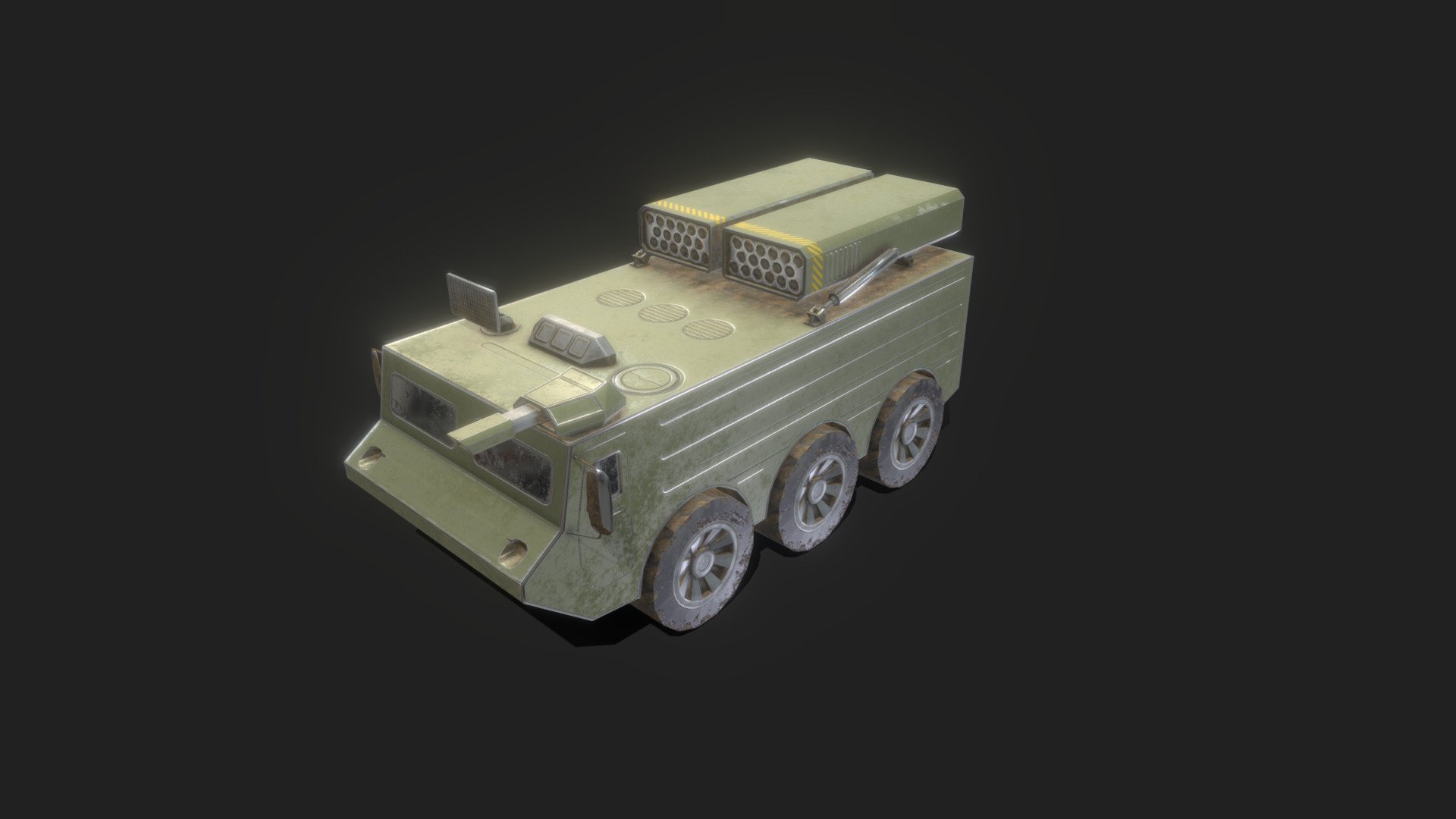Front Mission 1st Remake - SAM LAuncher - 3D model by yazjack [2a7959c ...