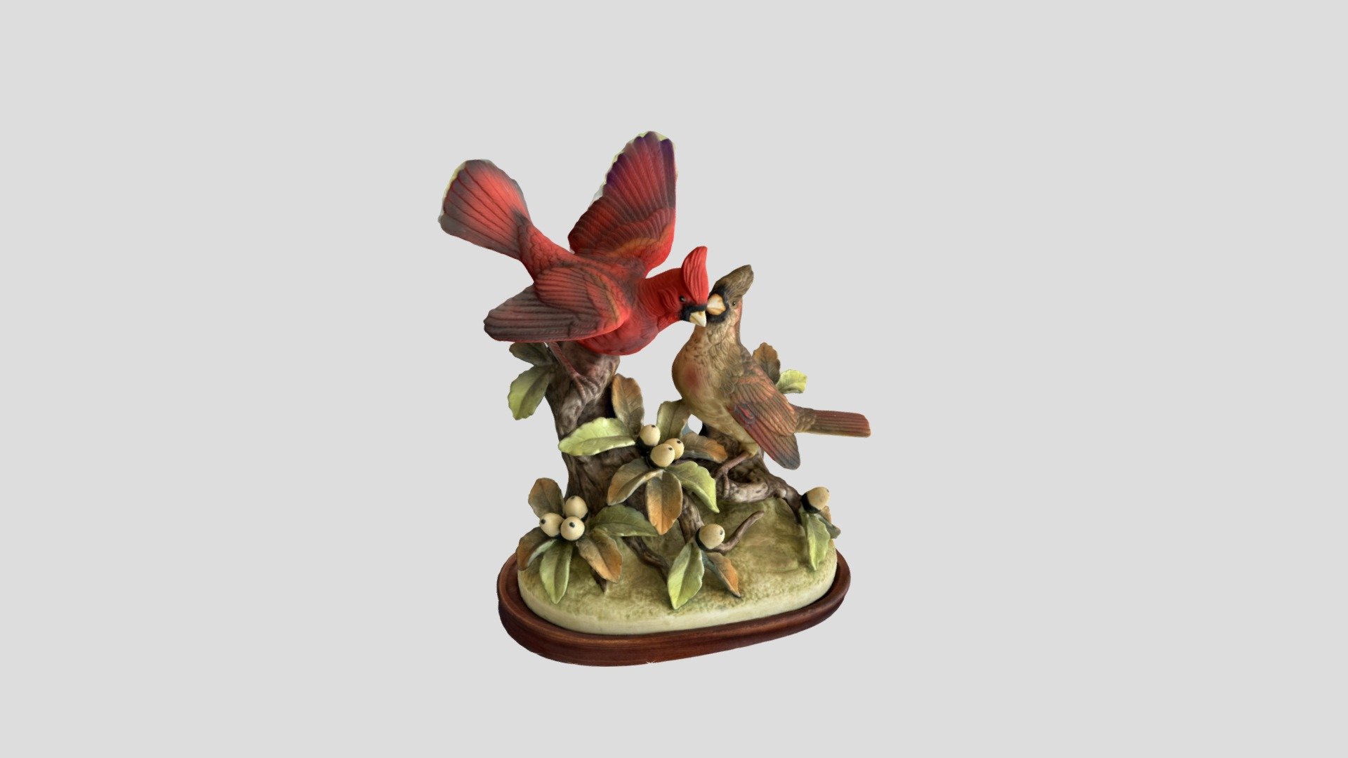 Red Cardinal - Download Free 3D model by w4dek [2a7a006] - Sketchfab