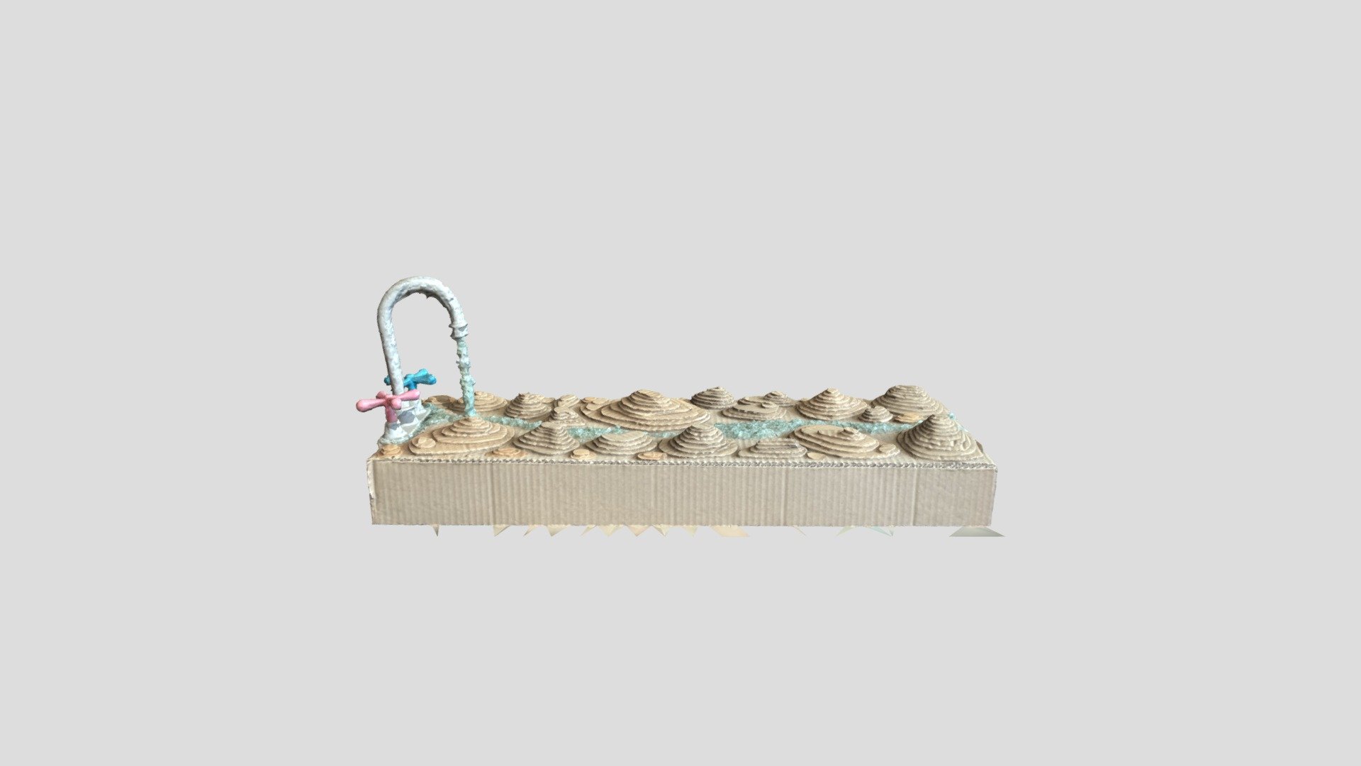 cardboard_landscape_Model_2 - 3D model by bckface [2a7c3e1] - Sketchfab