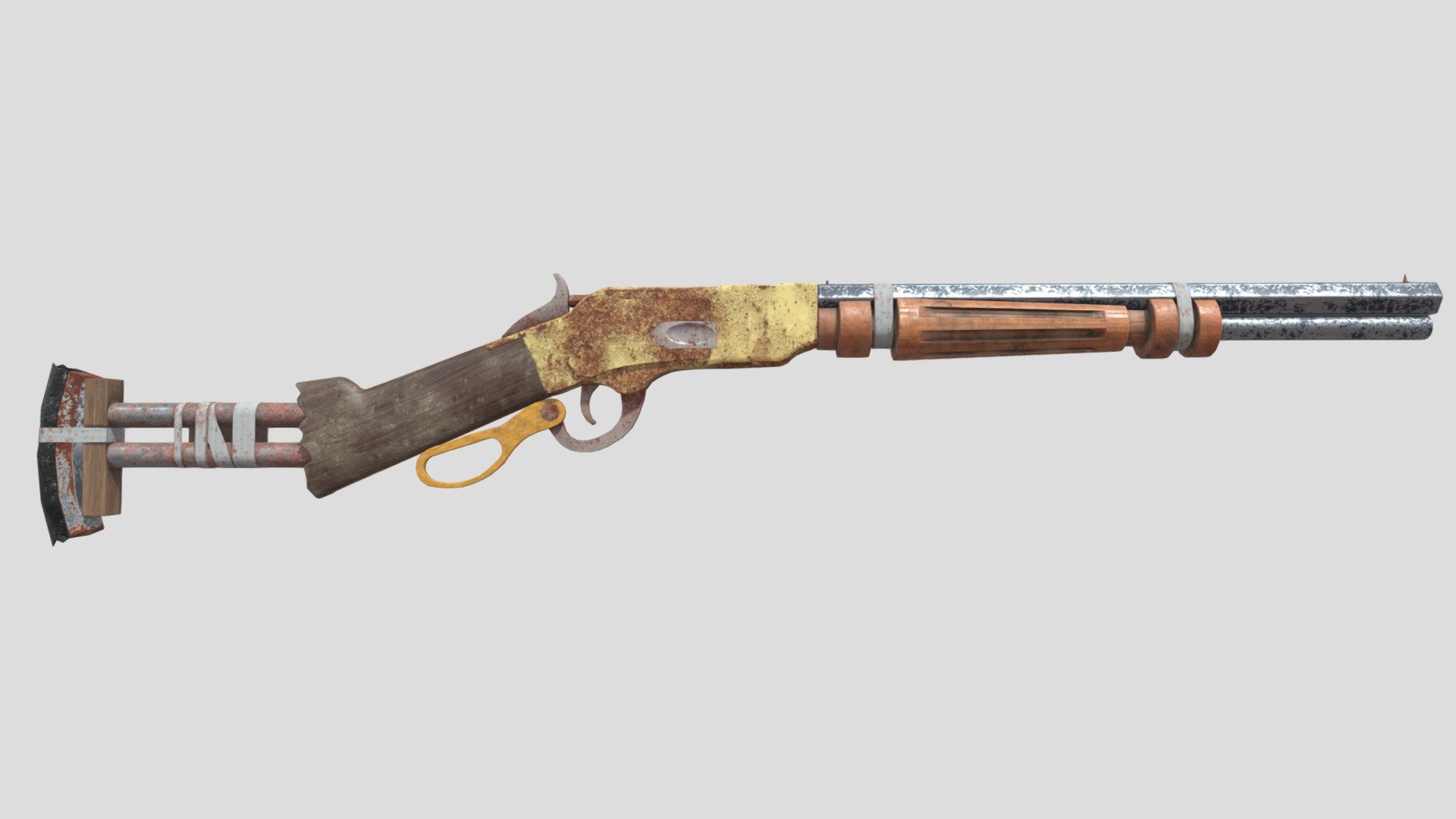 Rust Inspired Lever Action Rifle - 3D model by MatthewKrause [2a7c655 ...