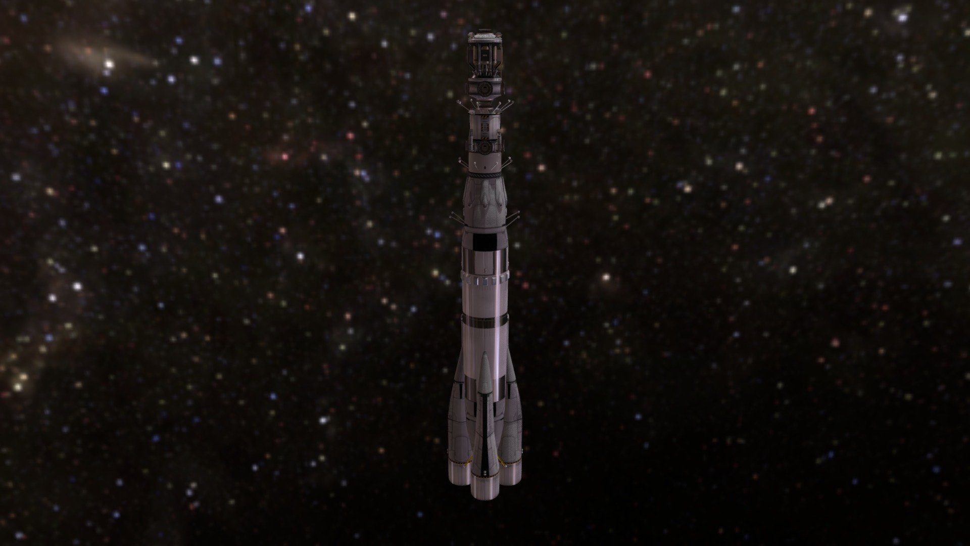 Leviathan Heavy Launch System - 3D model by Shyrka [2a7d331] - Sketchfab