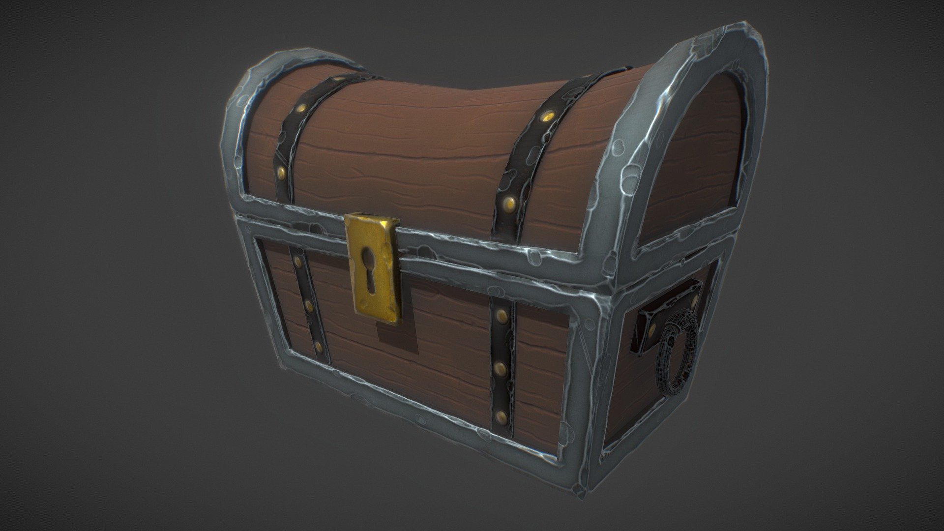 Stylized Chest - Download Free 3D model by George Hager (@adjective ...