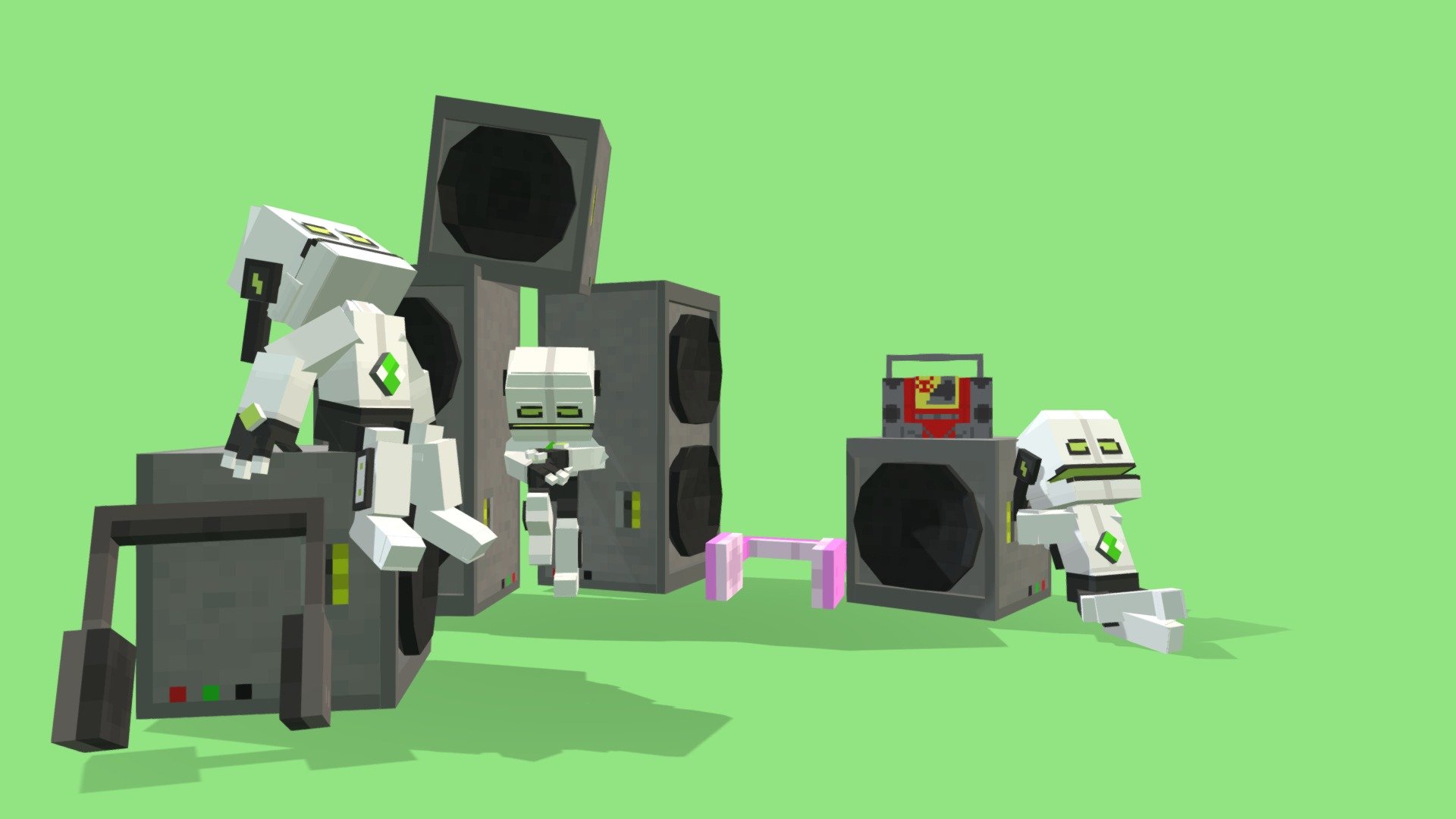 Echoecho showcase - 3D model by smiteis [2a7e80c] - Sketchfab