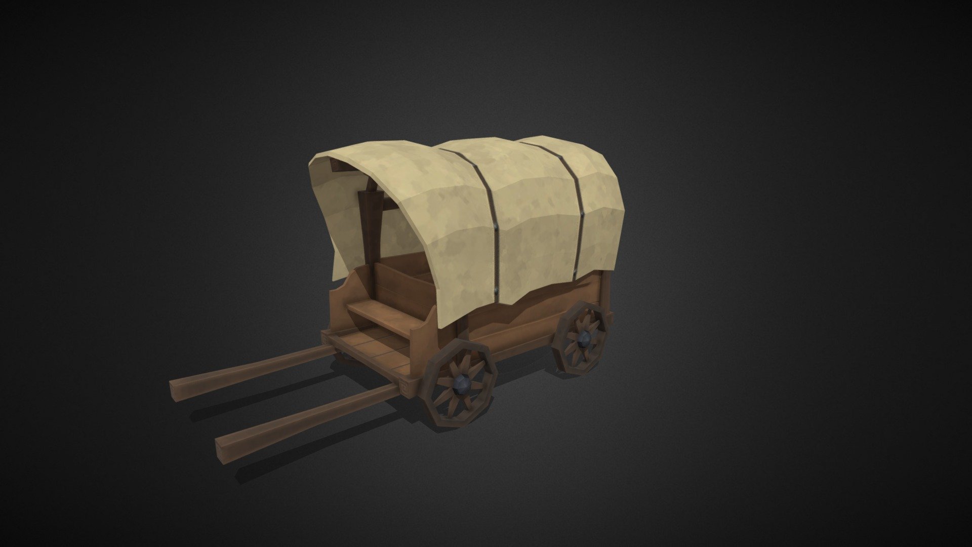 Large Wagon - 3D model by yashchomb [2a7ef3e] - Sketchfab
