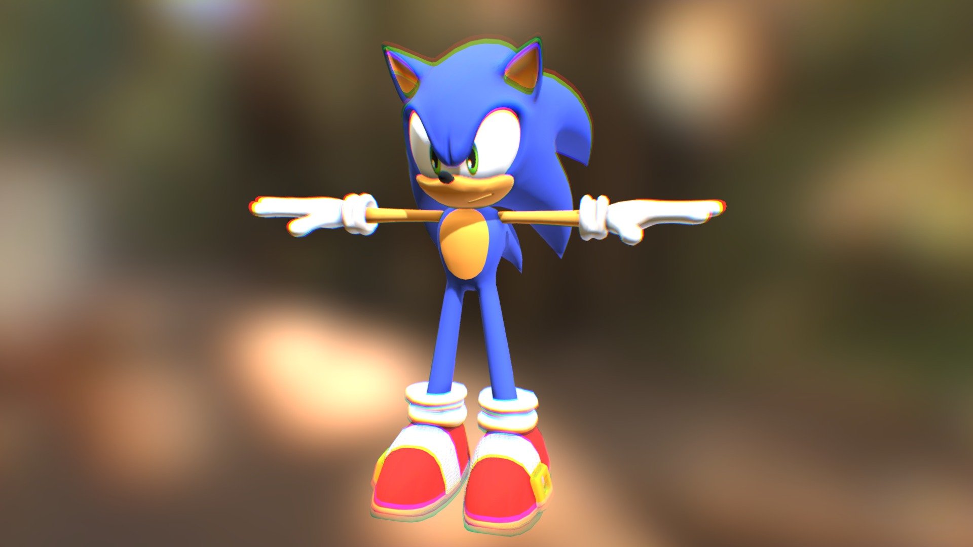 HD Sonic Generations Model - Download Free 3D model by ...
