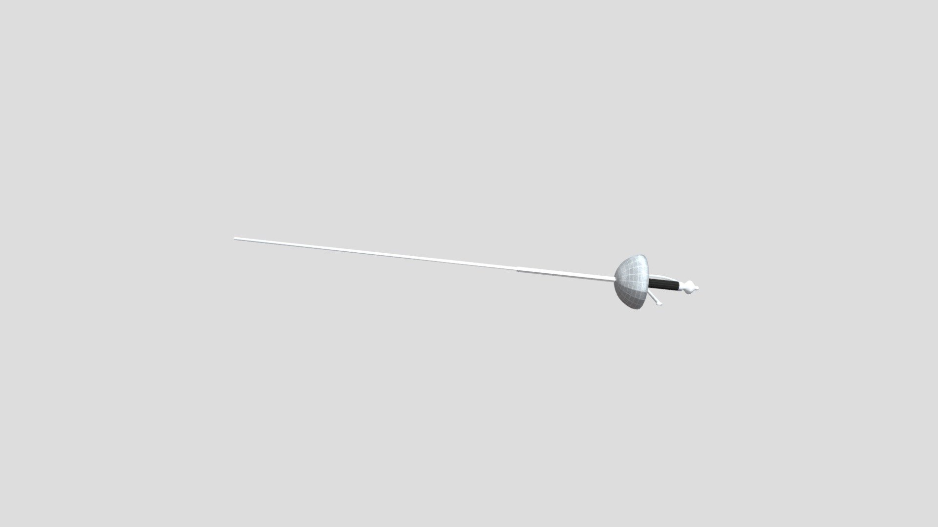 French-style Rapier - 3D model by bh1137 [2a851e7] - Sketchfab